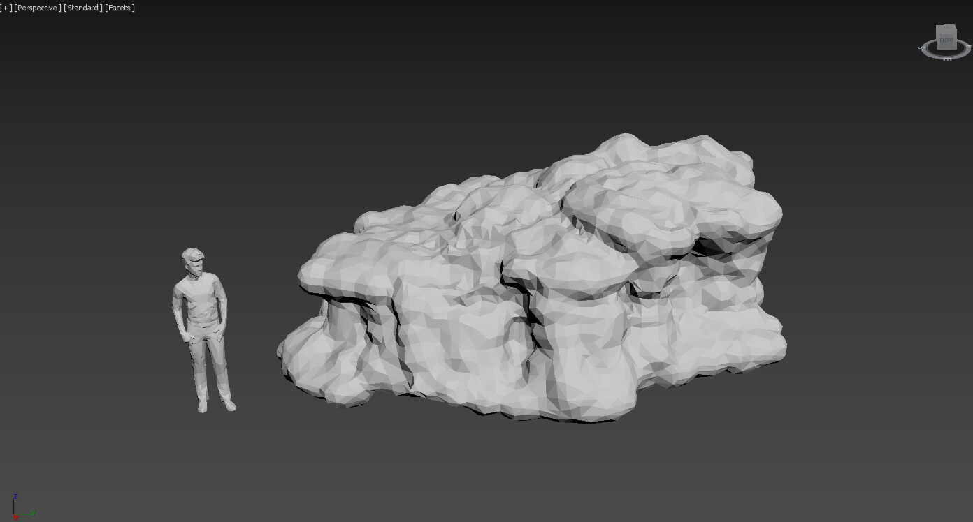 3D Models by 3D Landscape - Low poly Stalactite Cave Modular Pack B2 2020