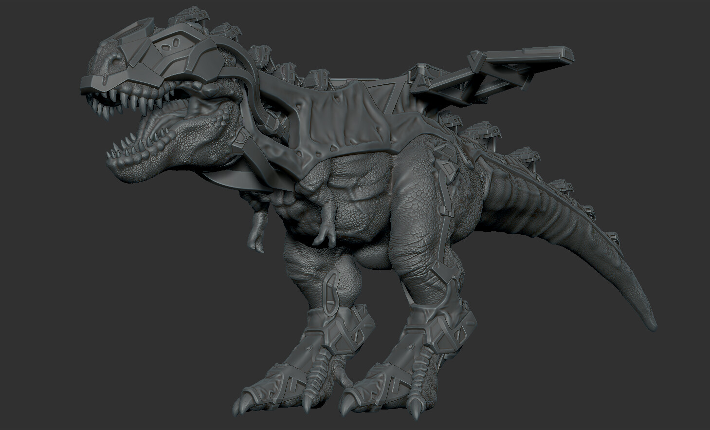 ArtStation - Cyber T-REX