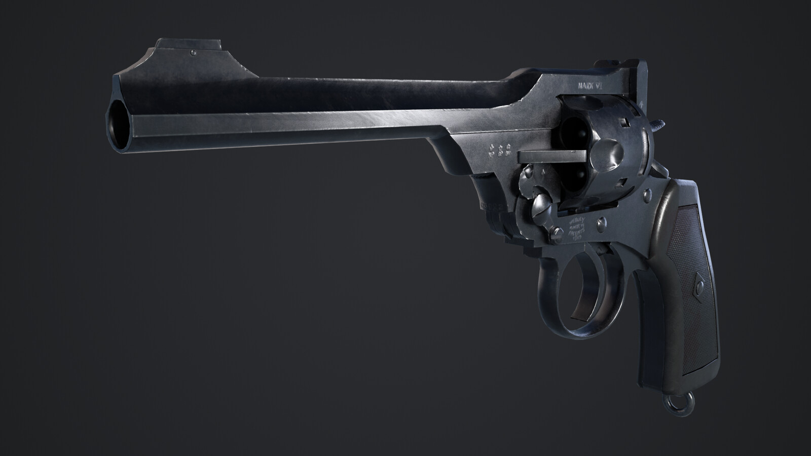 Joseph Topp - Joto - Webley MKVI Revolver