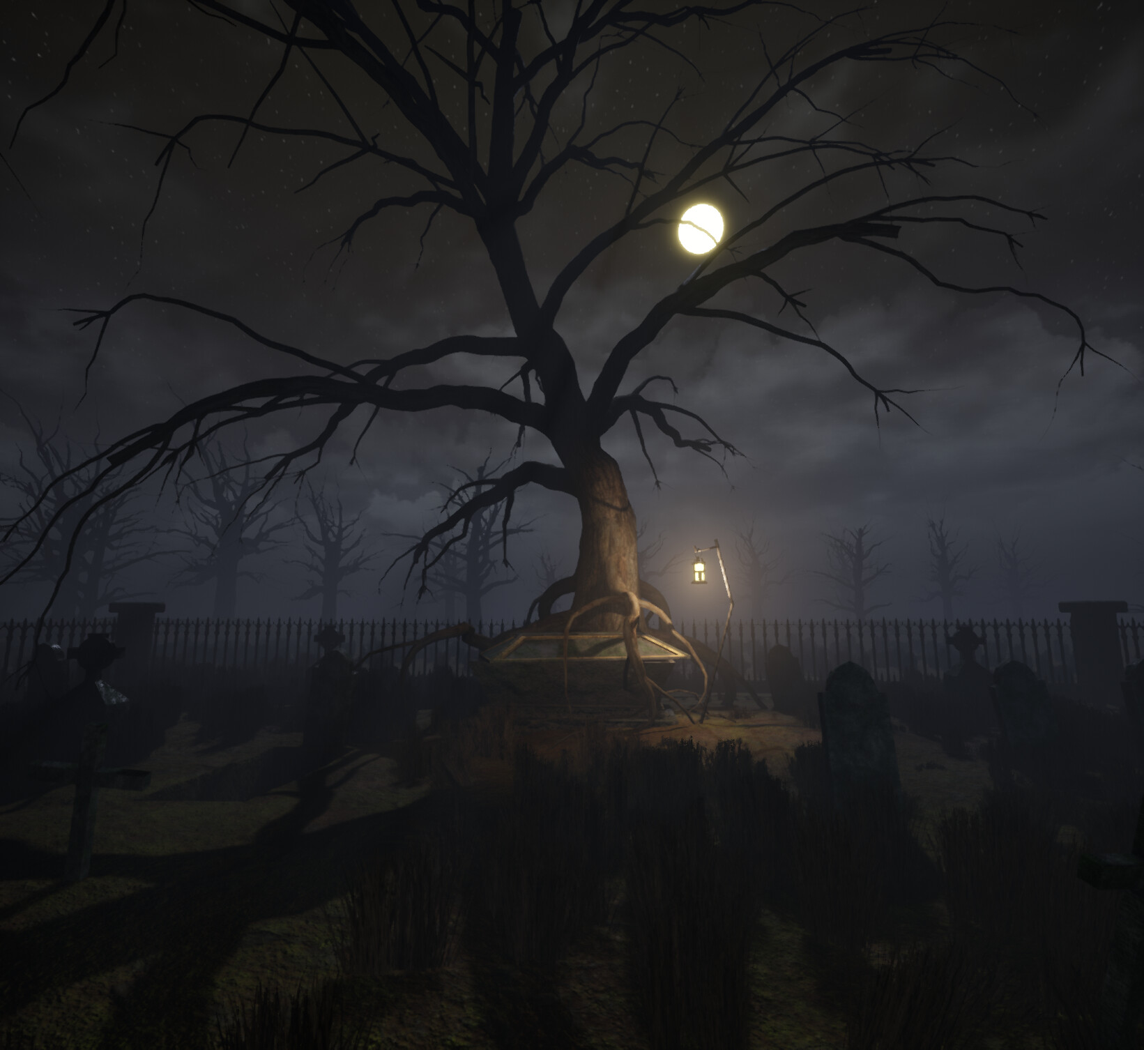 ArtStation - Graveyard Environment