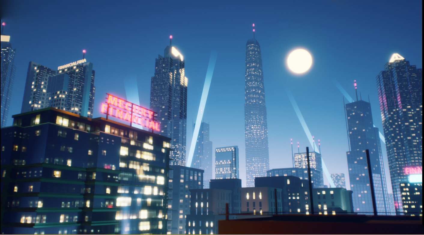 ArtStation - Night city