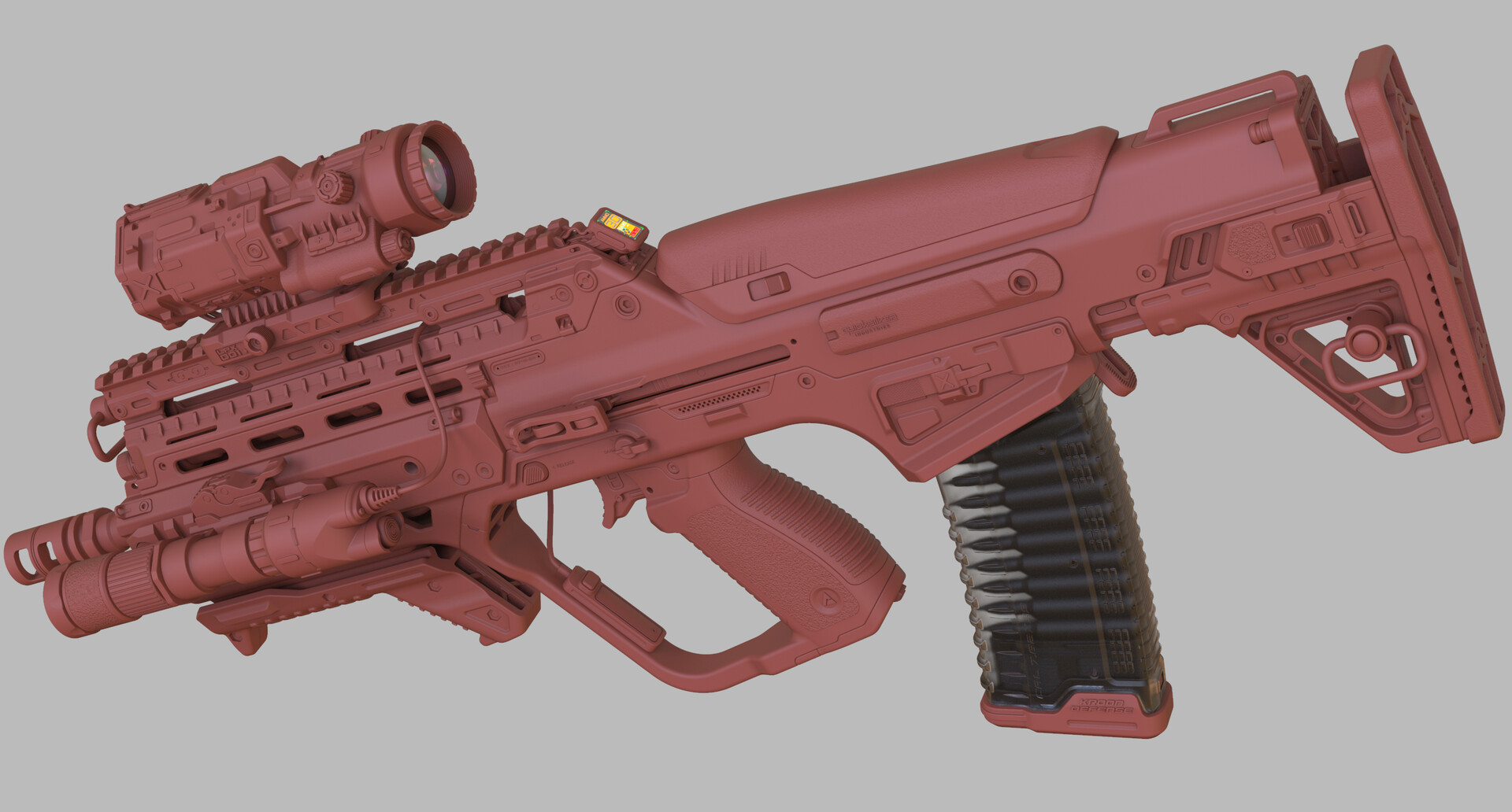 A G R É - BULLPUP RIFLE DESIGN