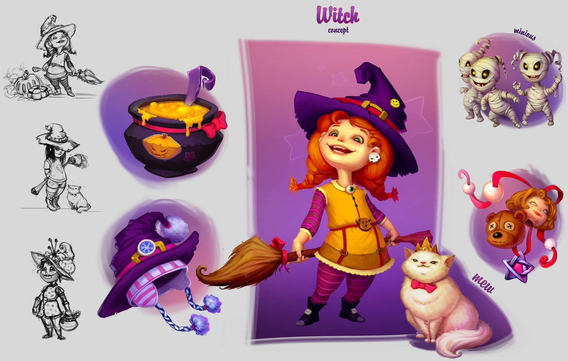 ArtStation - Witch concept