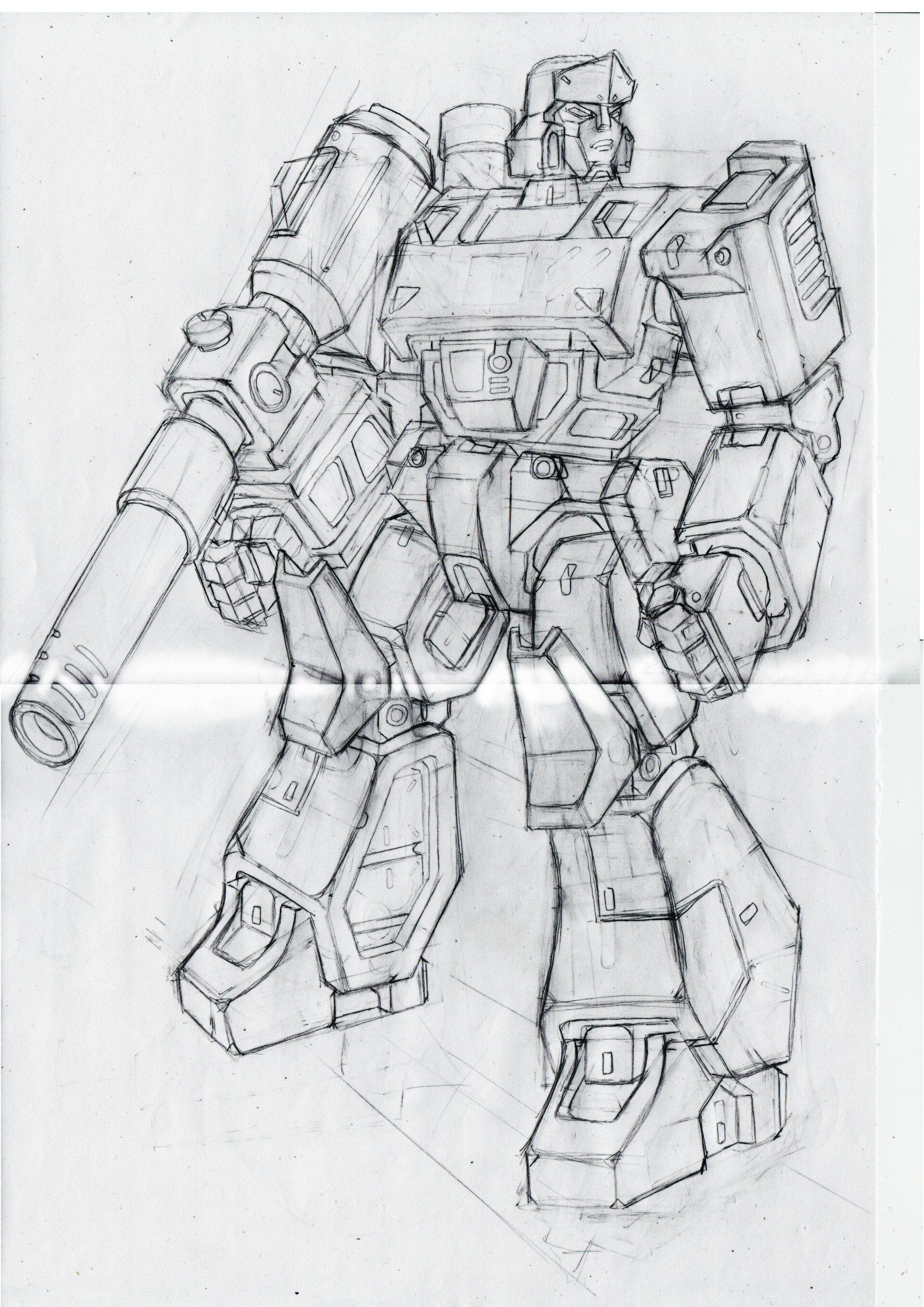 G1 Megatron Drawing
