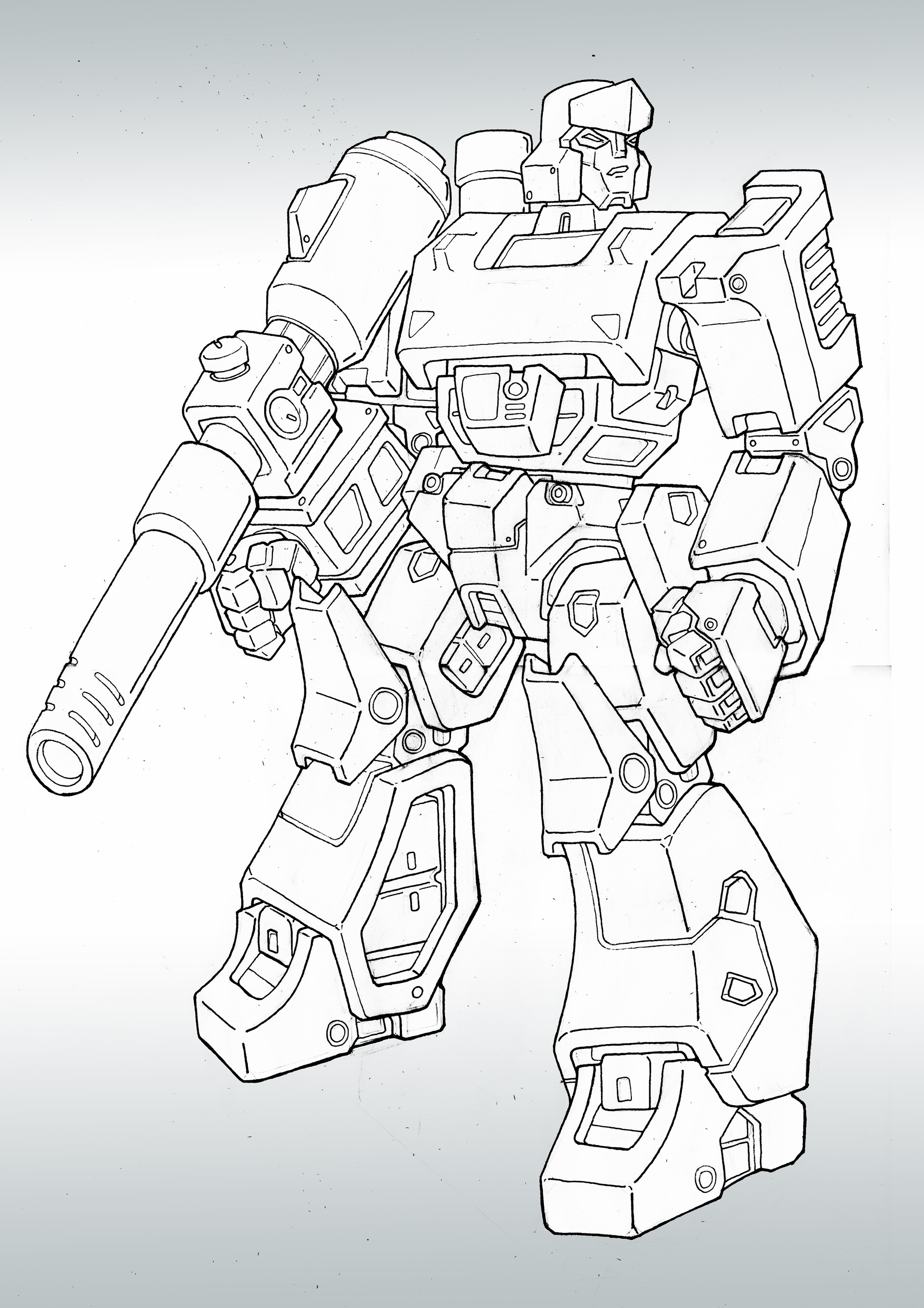 megatron coloring pages printable