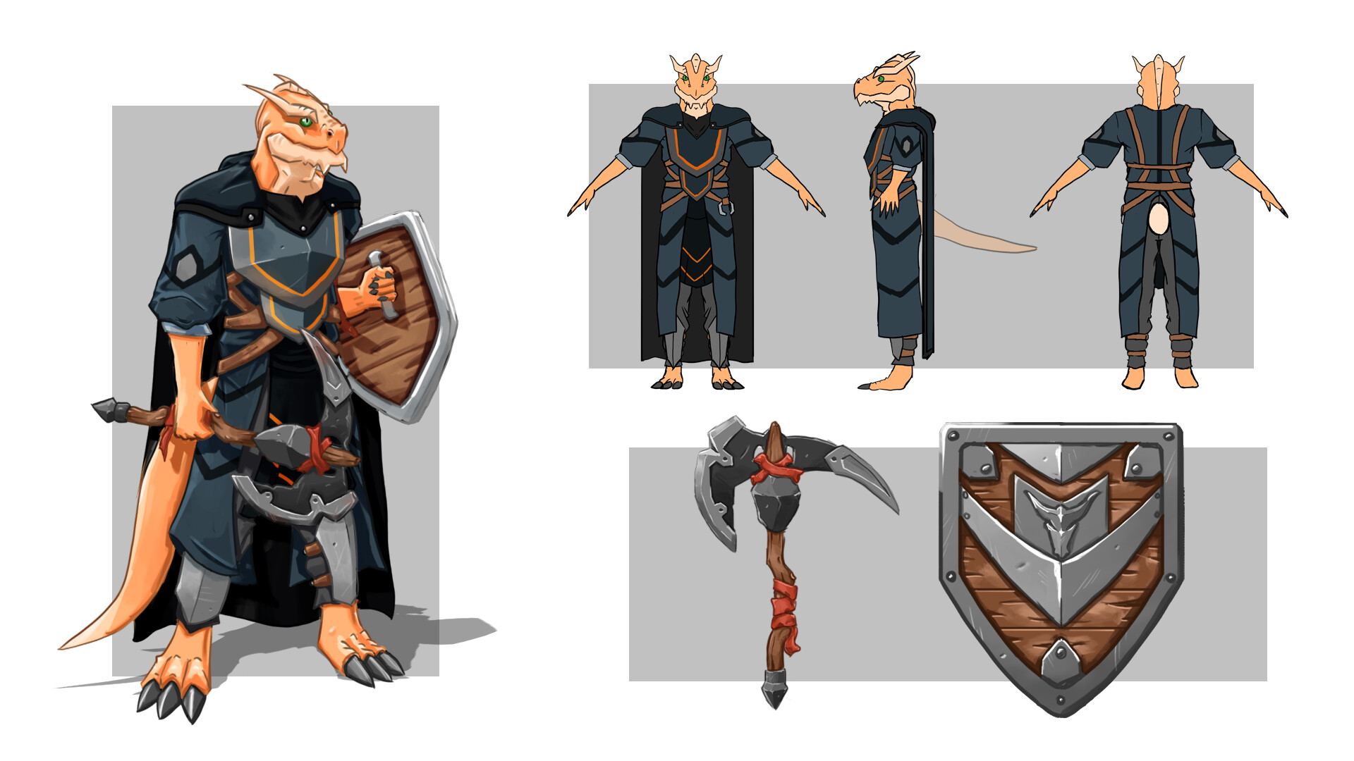 ArtStation - Character Concept - Dragonborn