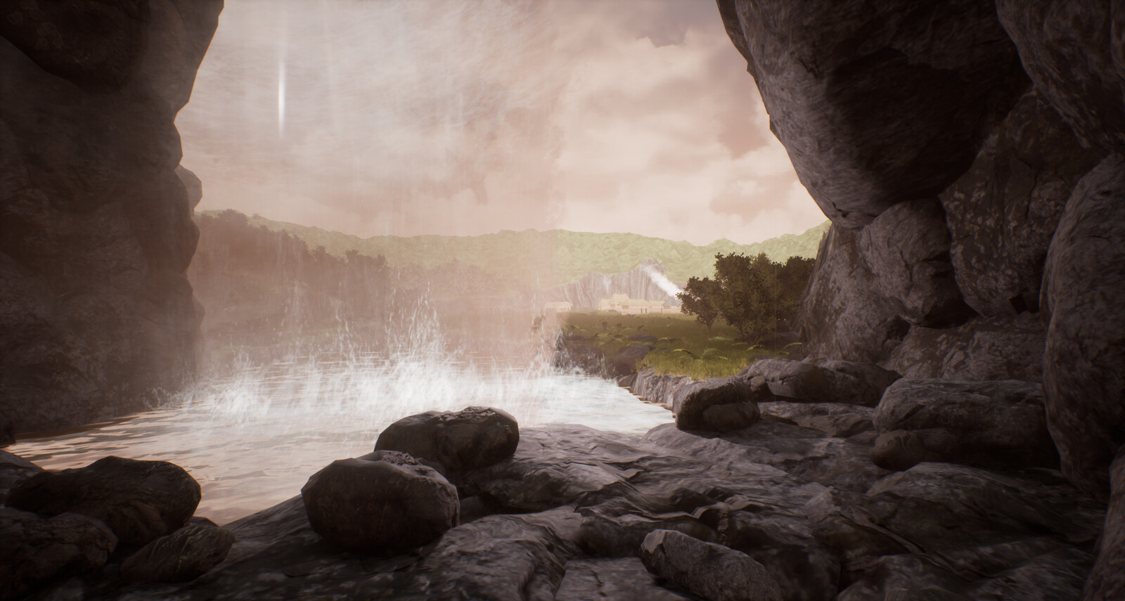 Martin Wilson - Monster Layer Village Overlook Environment