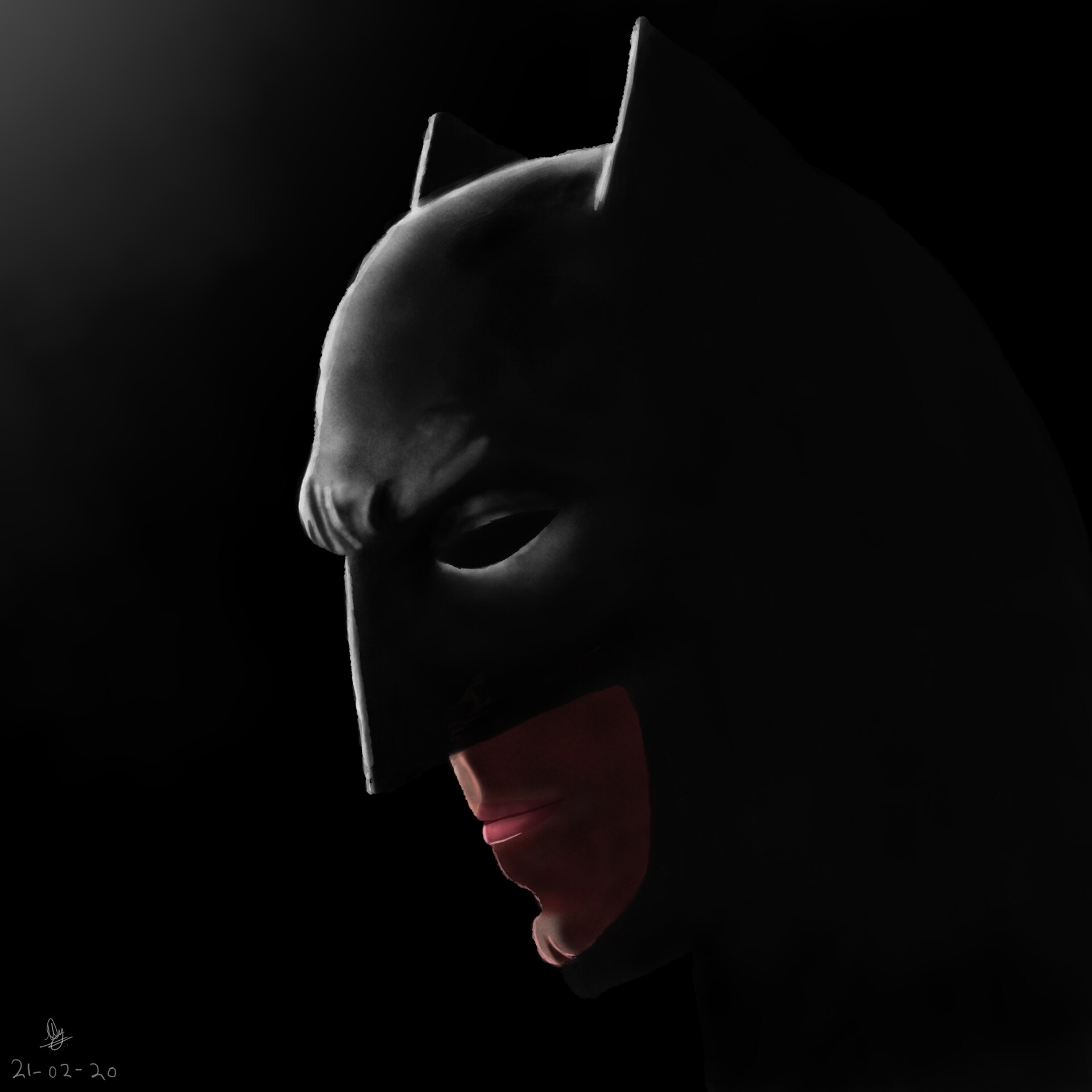 ArtStation - I'm Batman | Learning Digital Painting
