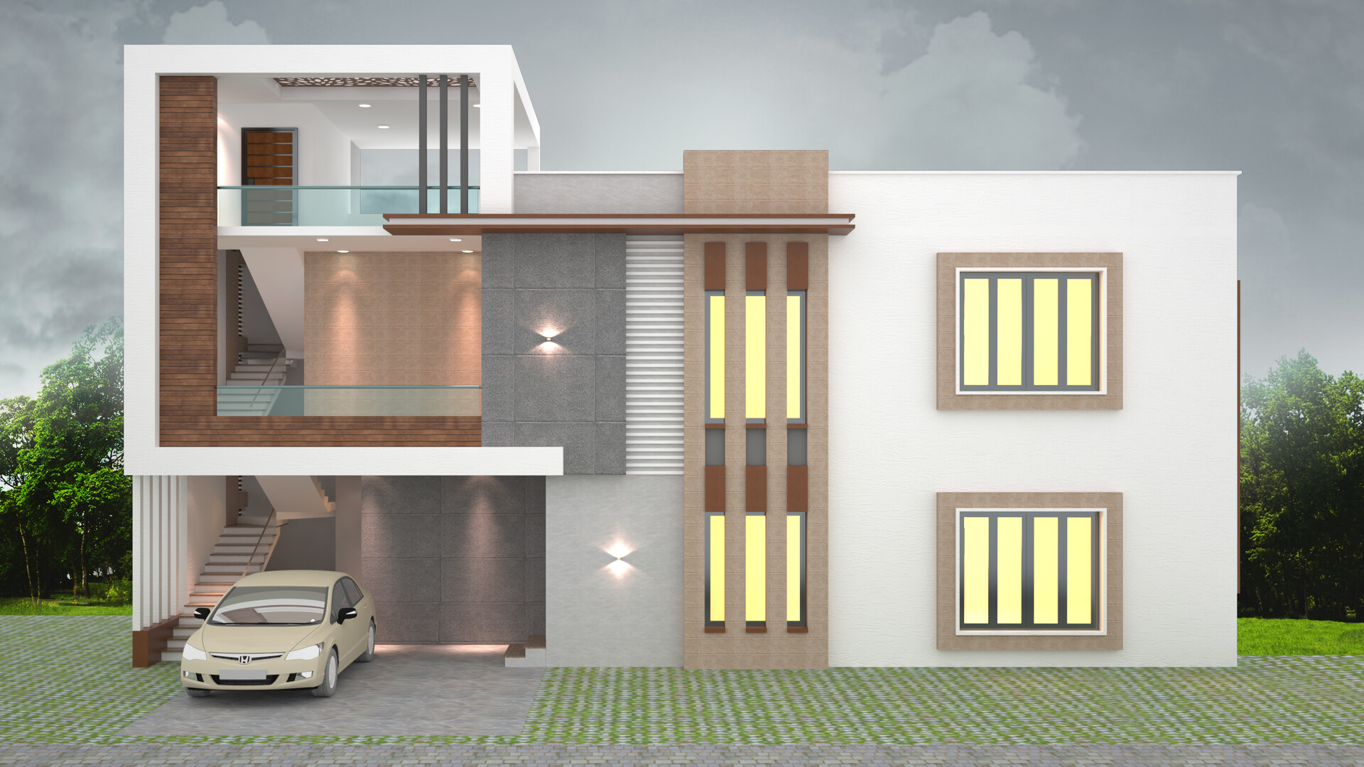 ArtStation - Just make it simple - exterior design