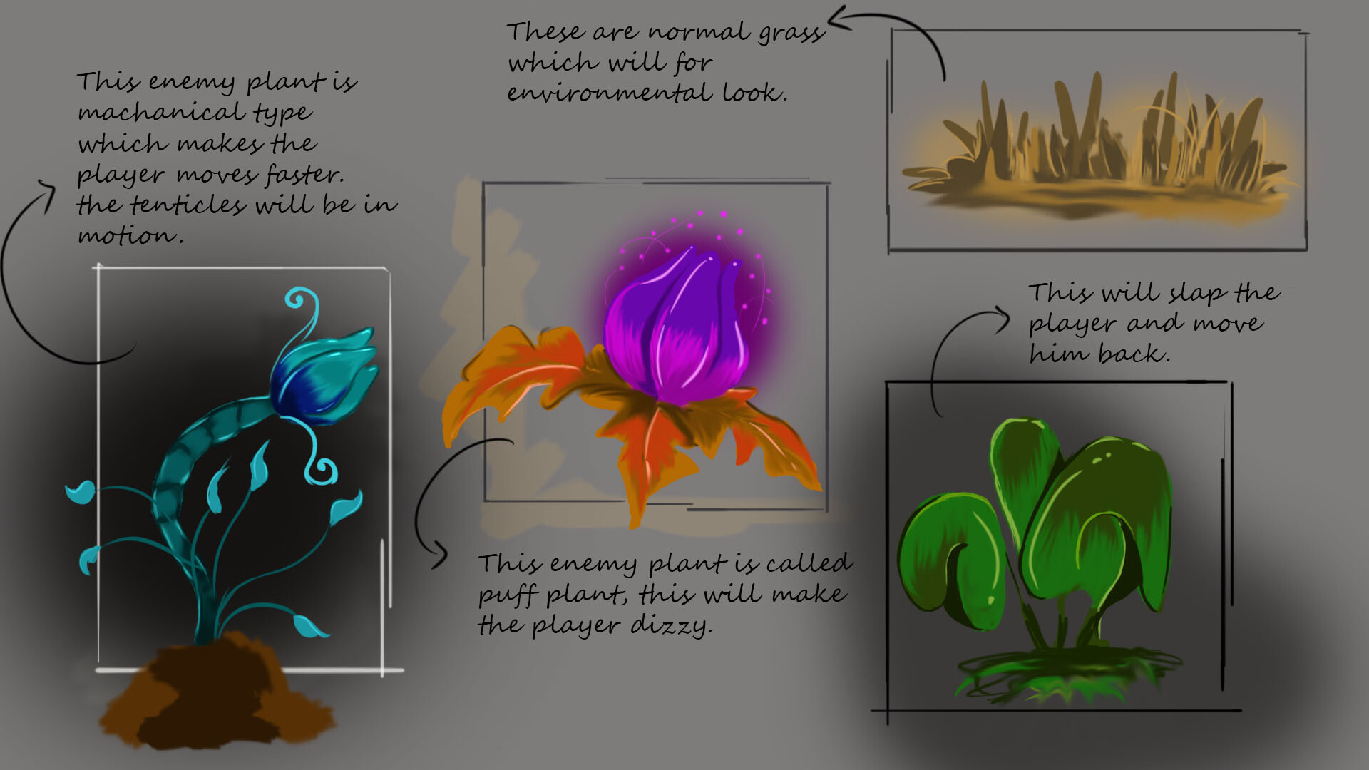 Nandini Achary - fantasy plants