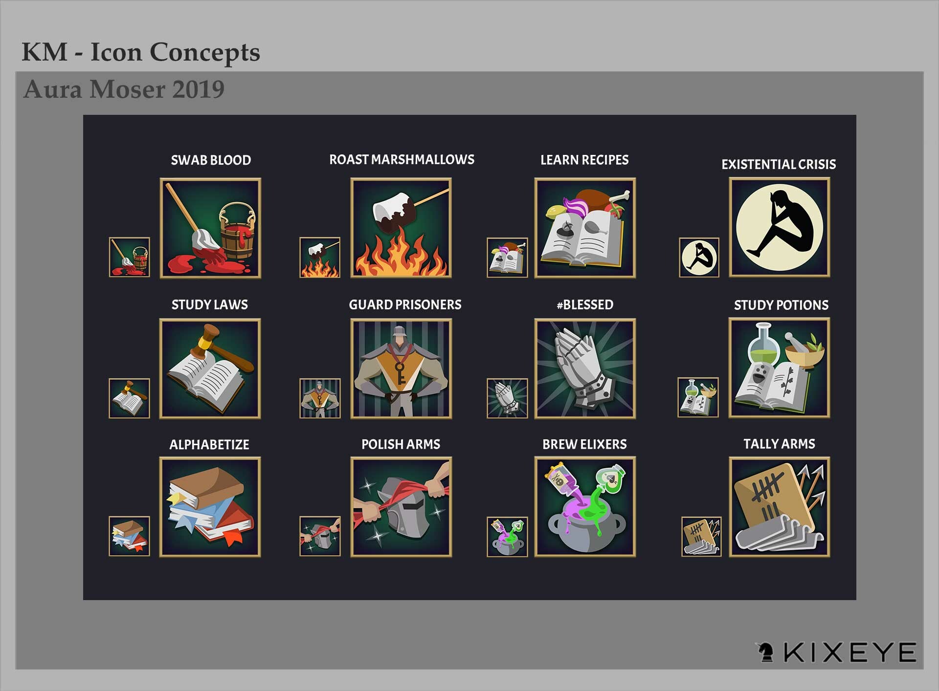 ArtStation - Character Trait Icons