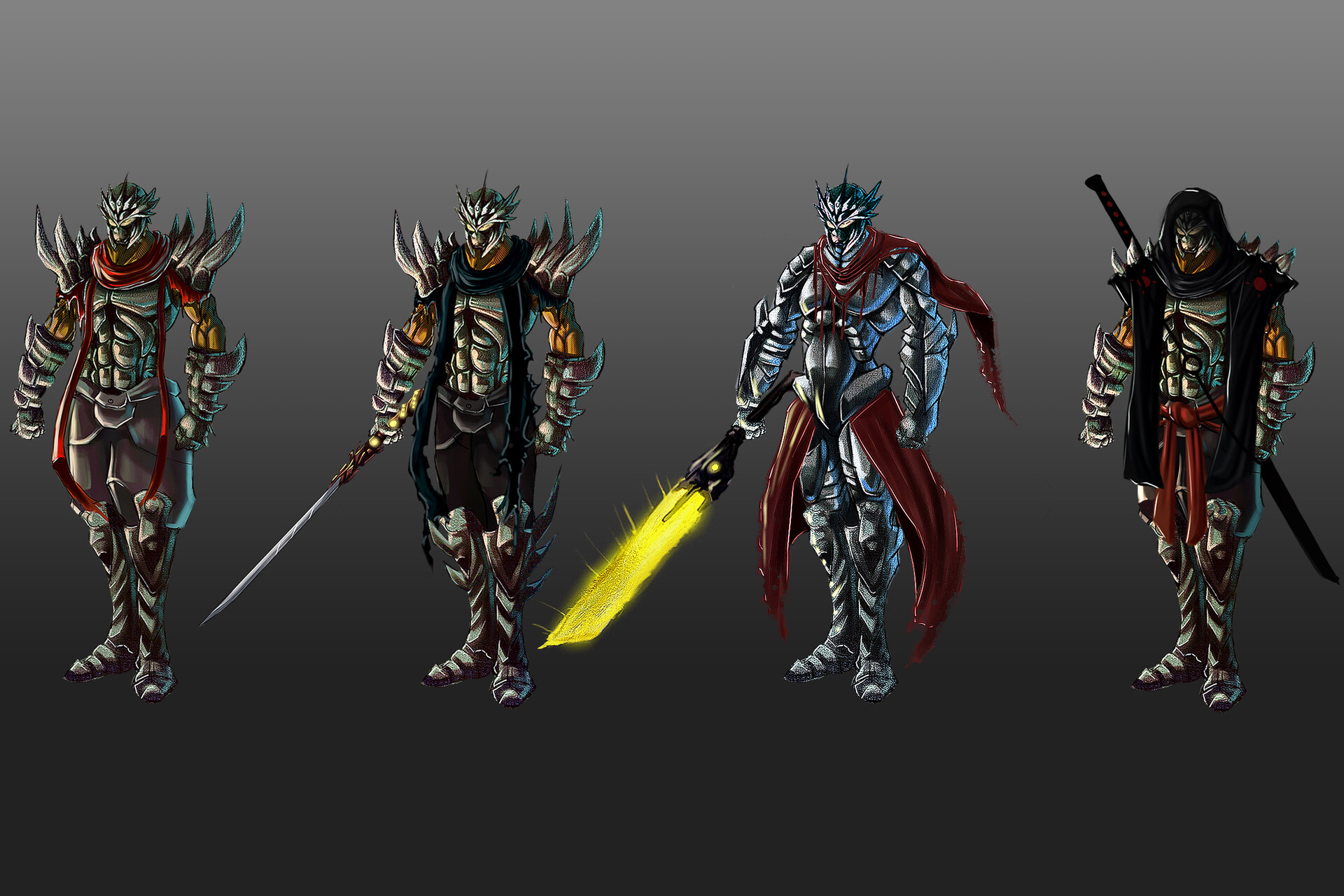 Concept Art Della Lama Ninja