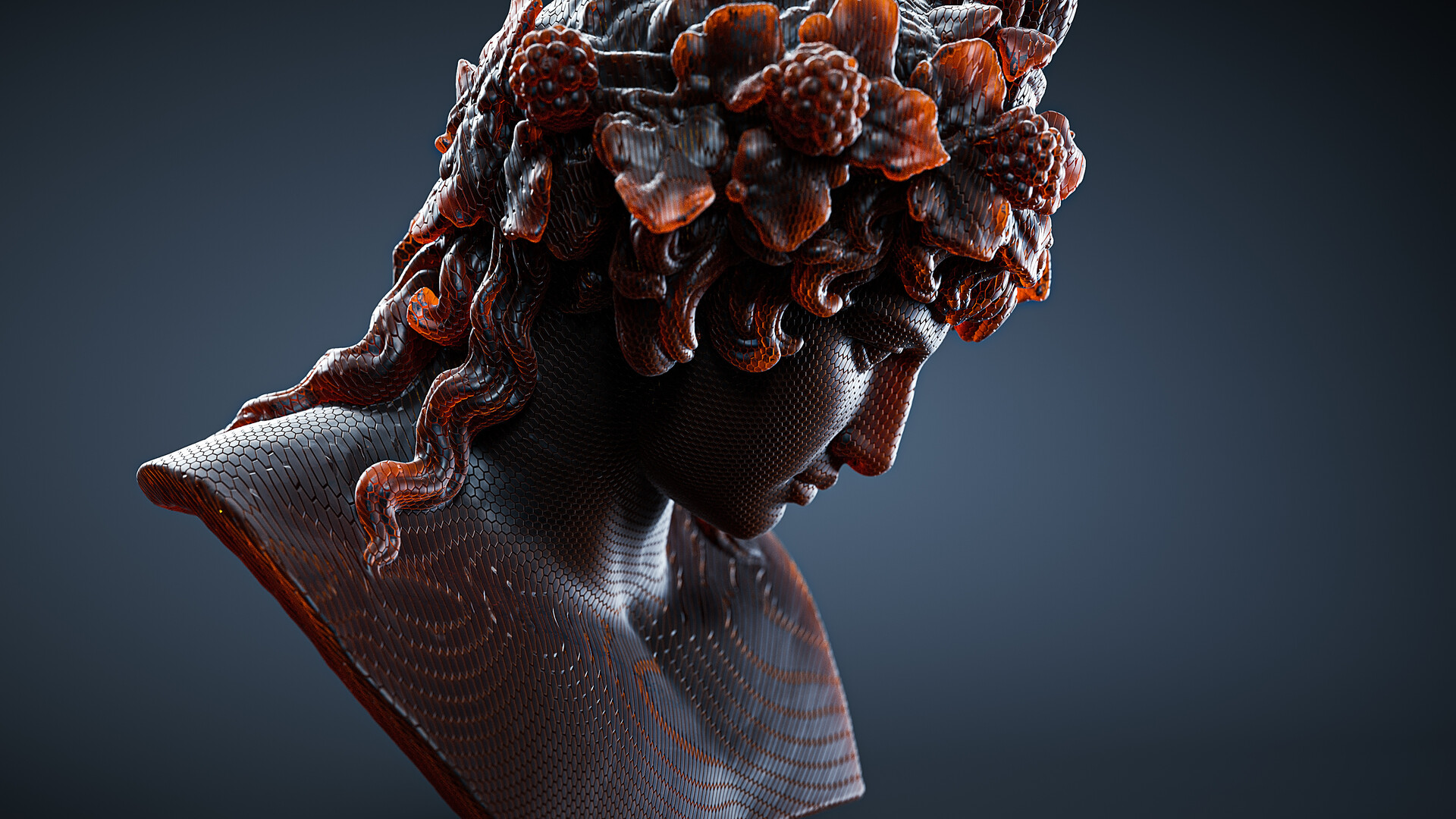 ArtStation - Future smart sculpture