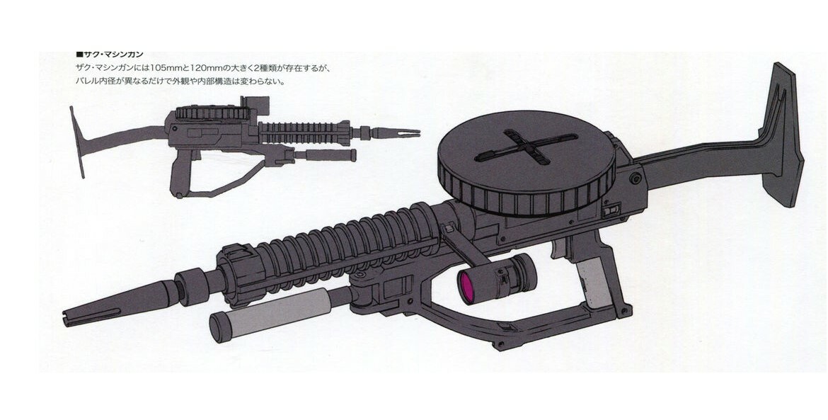 Liu Wenwei - Zaku machine gun