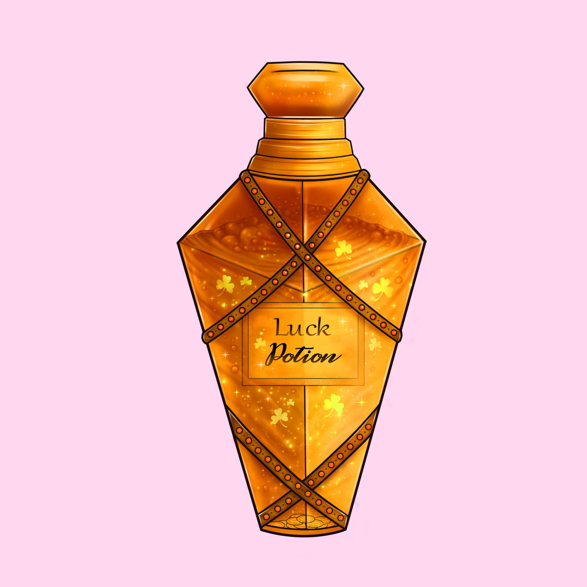 ArtStation - Lucky potion sticker
