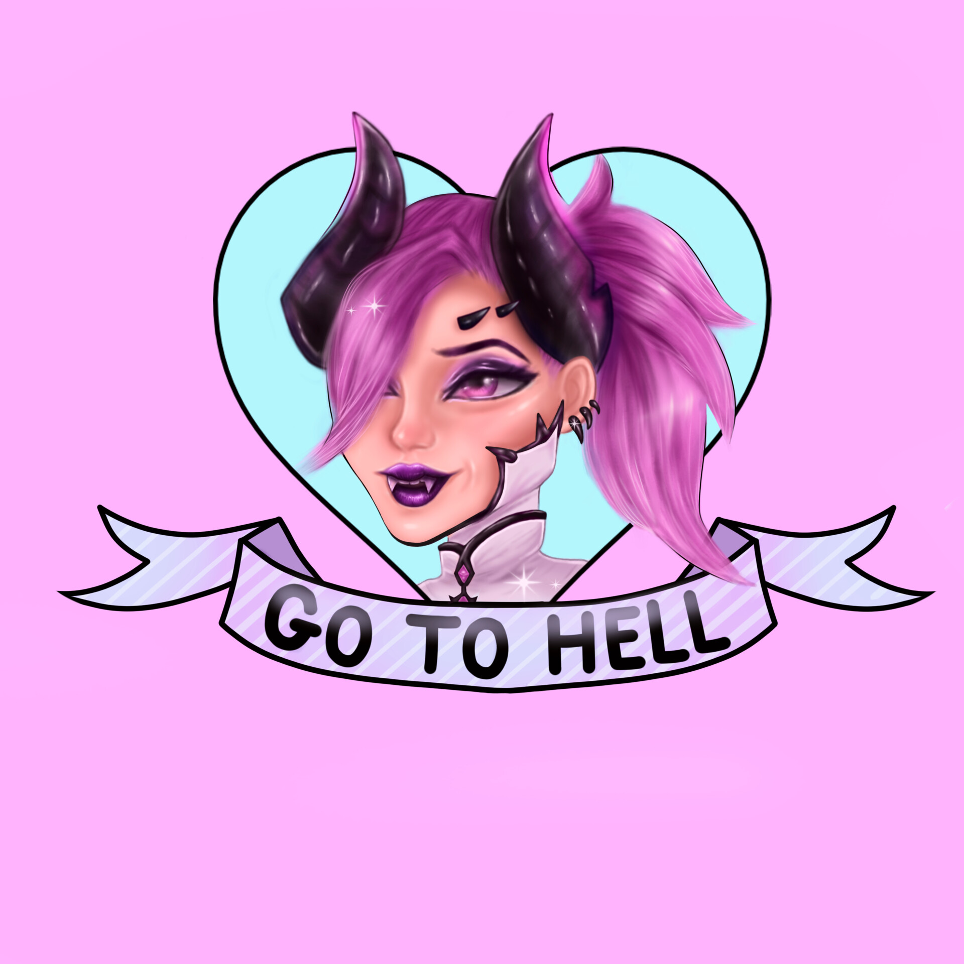 ArtStation - Sticker Mercy design