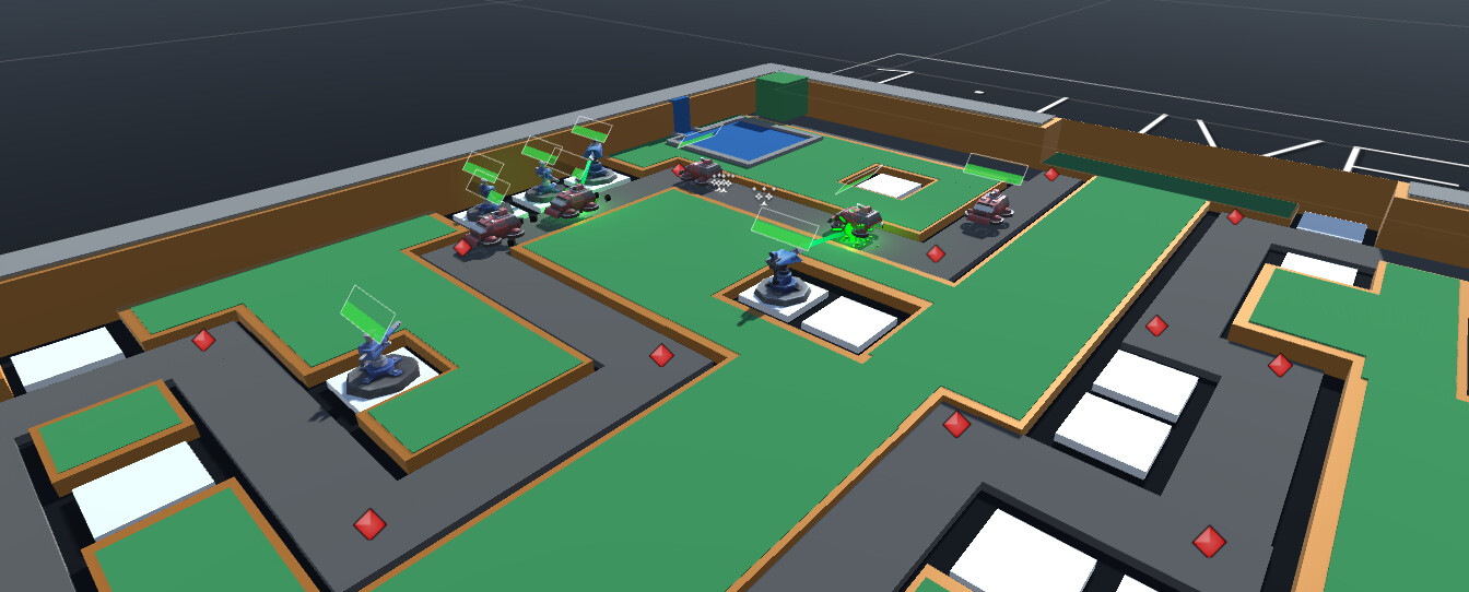 ArtStation - Tower Defense Game Collage Project