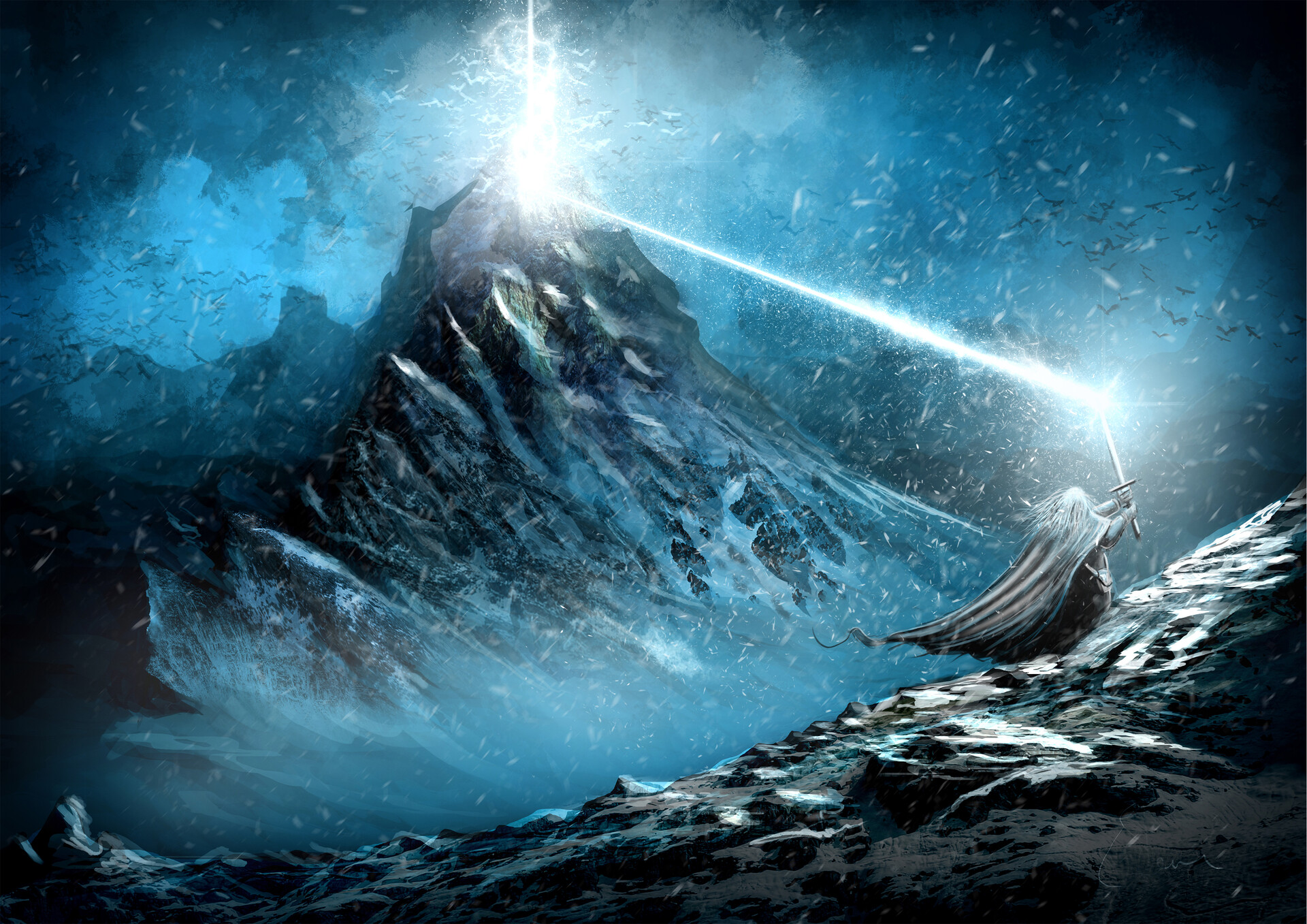 ArtStation - Sword of light