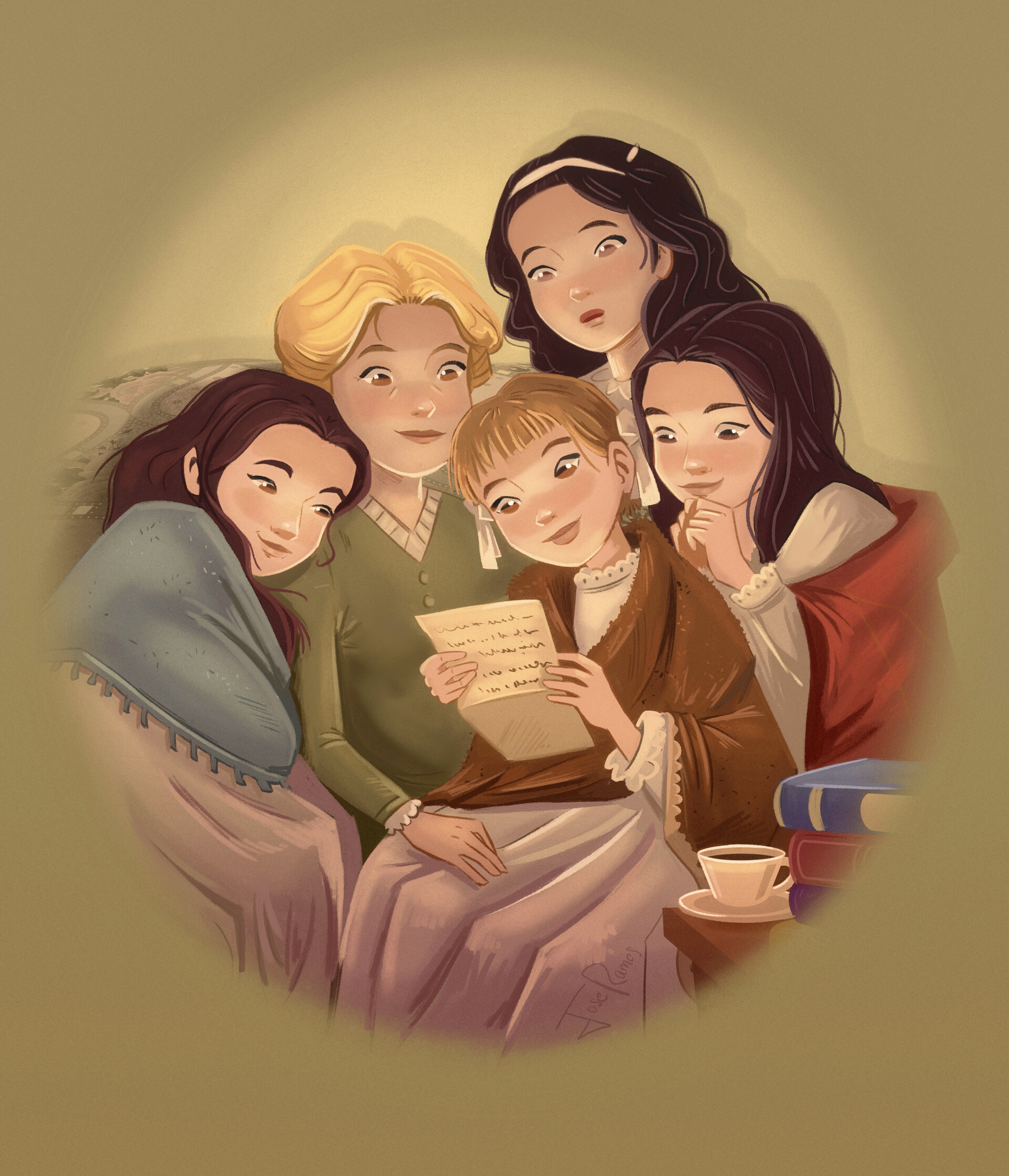 ArtStation - Little women