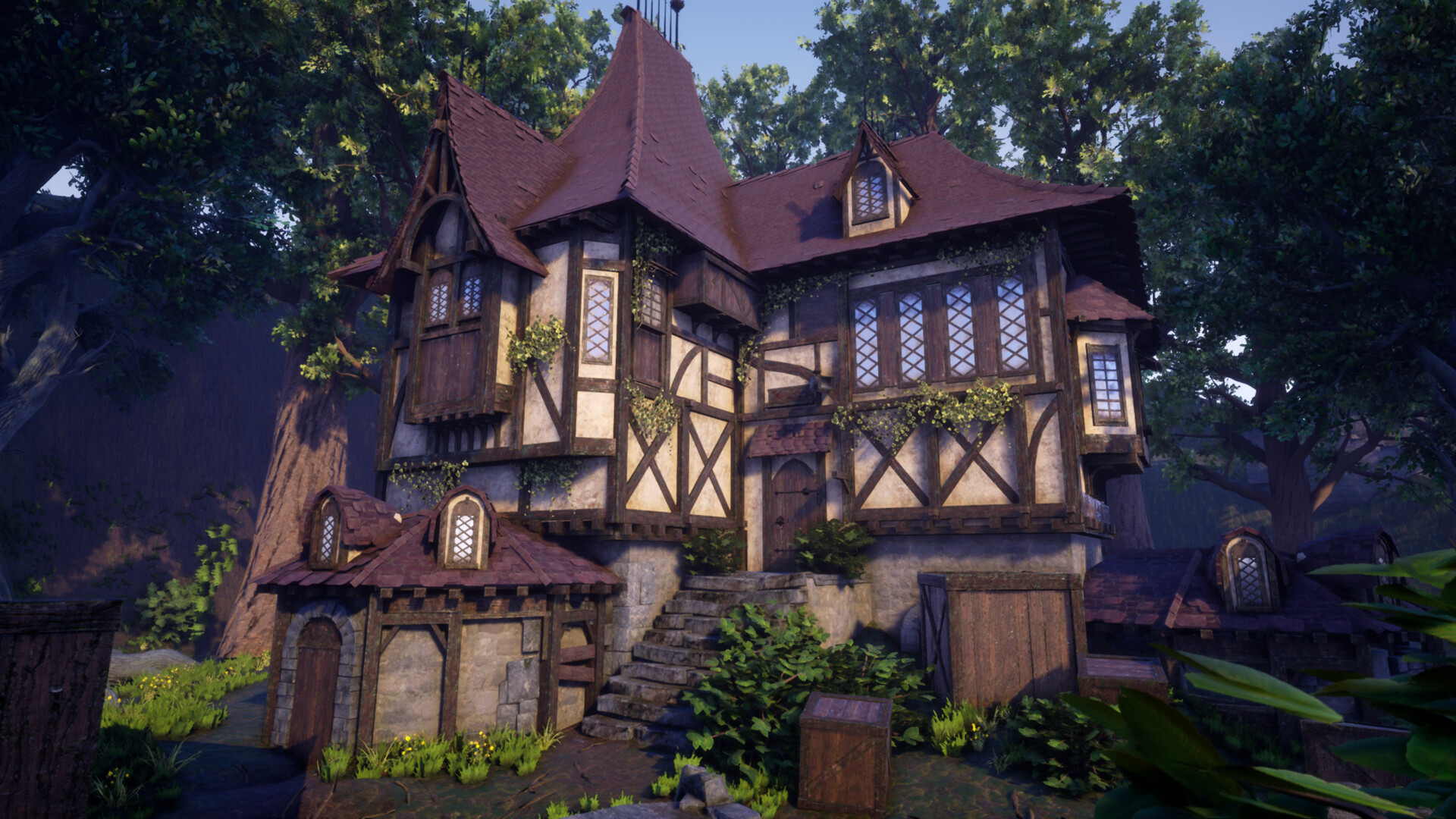 Kevin Xu - Hidden Village - UE4 Unreal Engine Forest Environment Reel