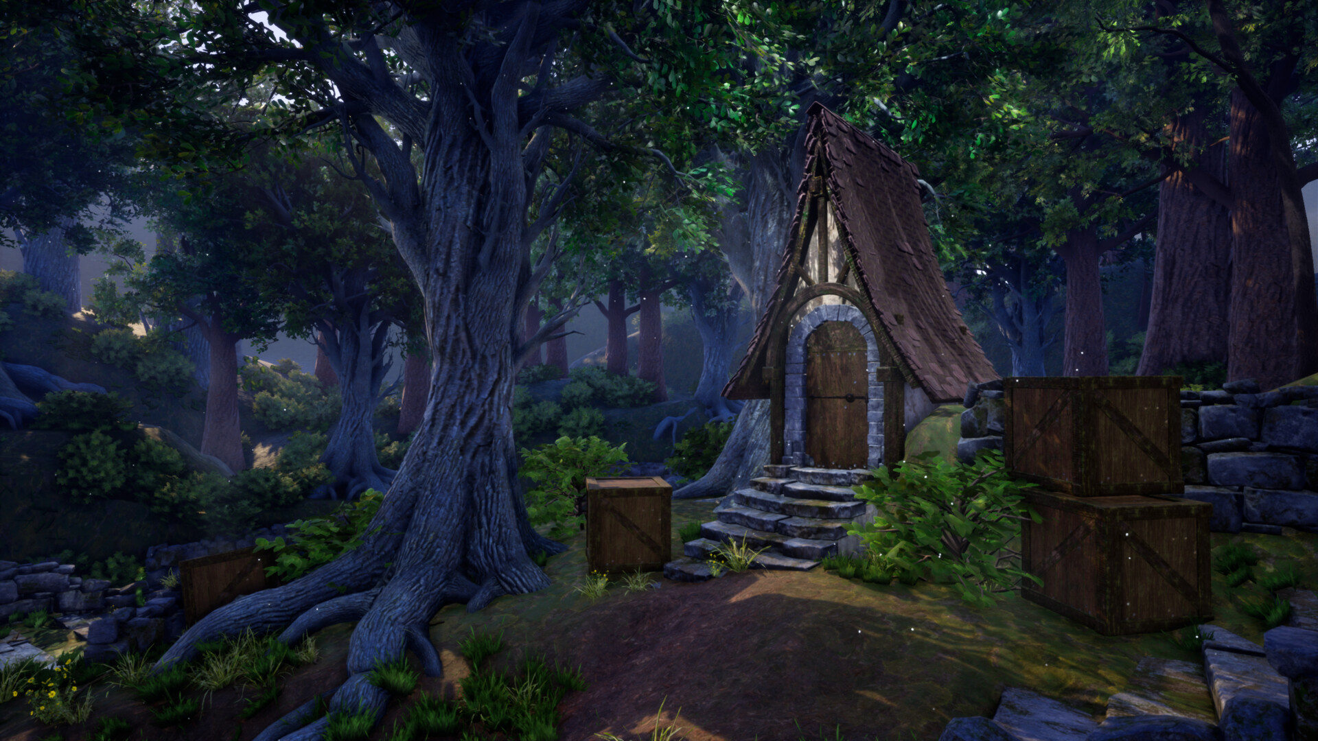 Kevin Xu - Hidden Village - UE4 Unreal Engine Forest Environment Reel