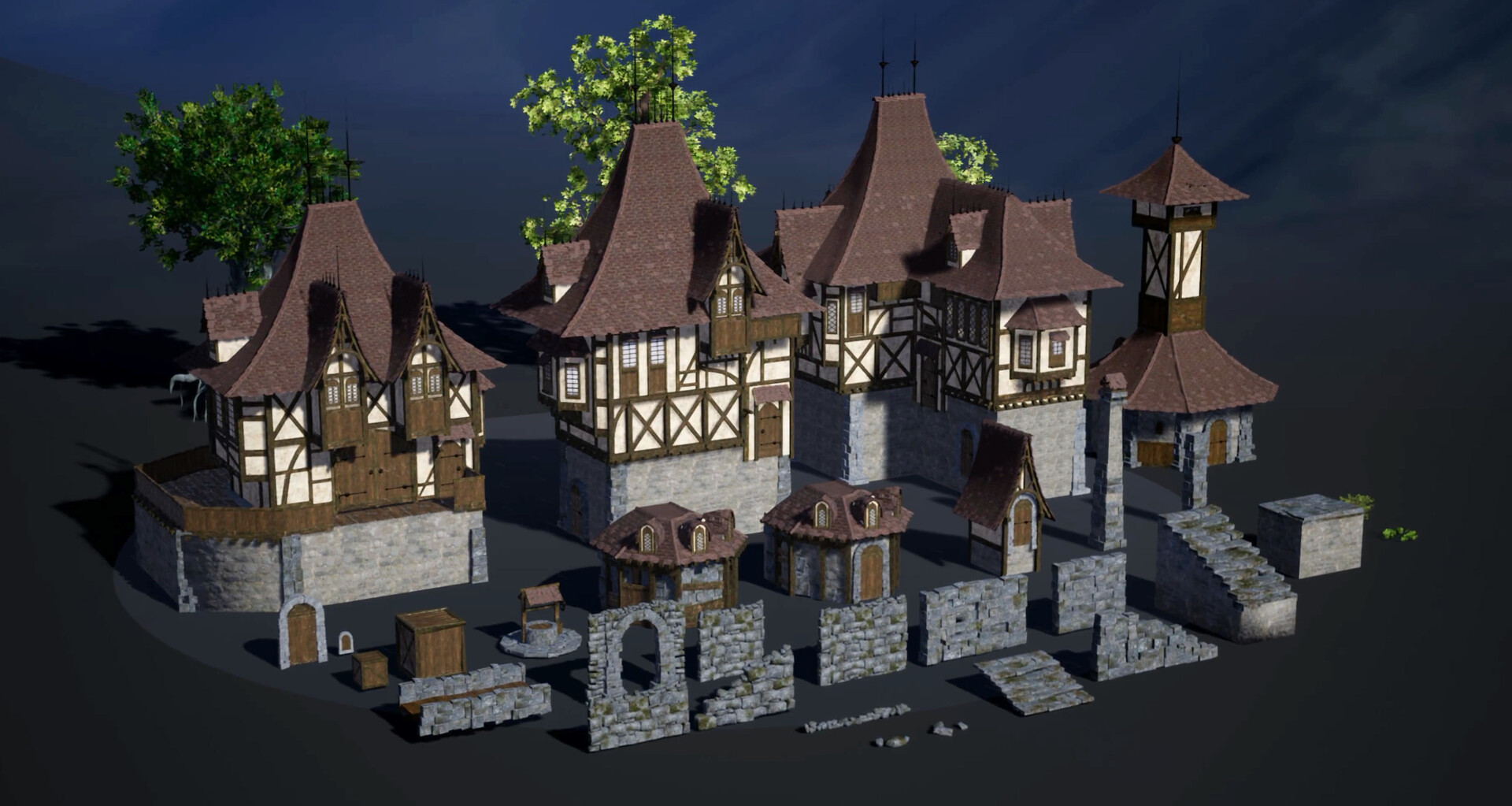 Kevin Xu - Hidden Village - UE4 Unreal Engine Forest Environment Reel