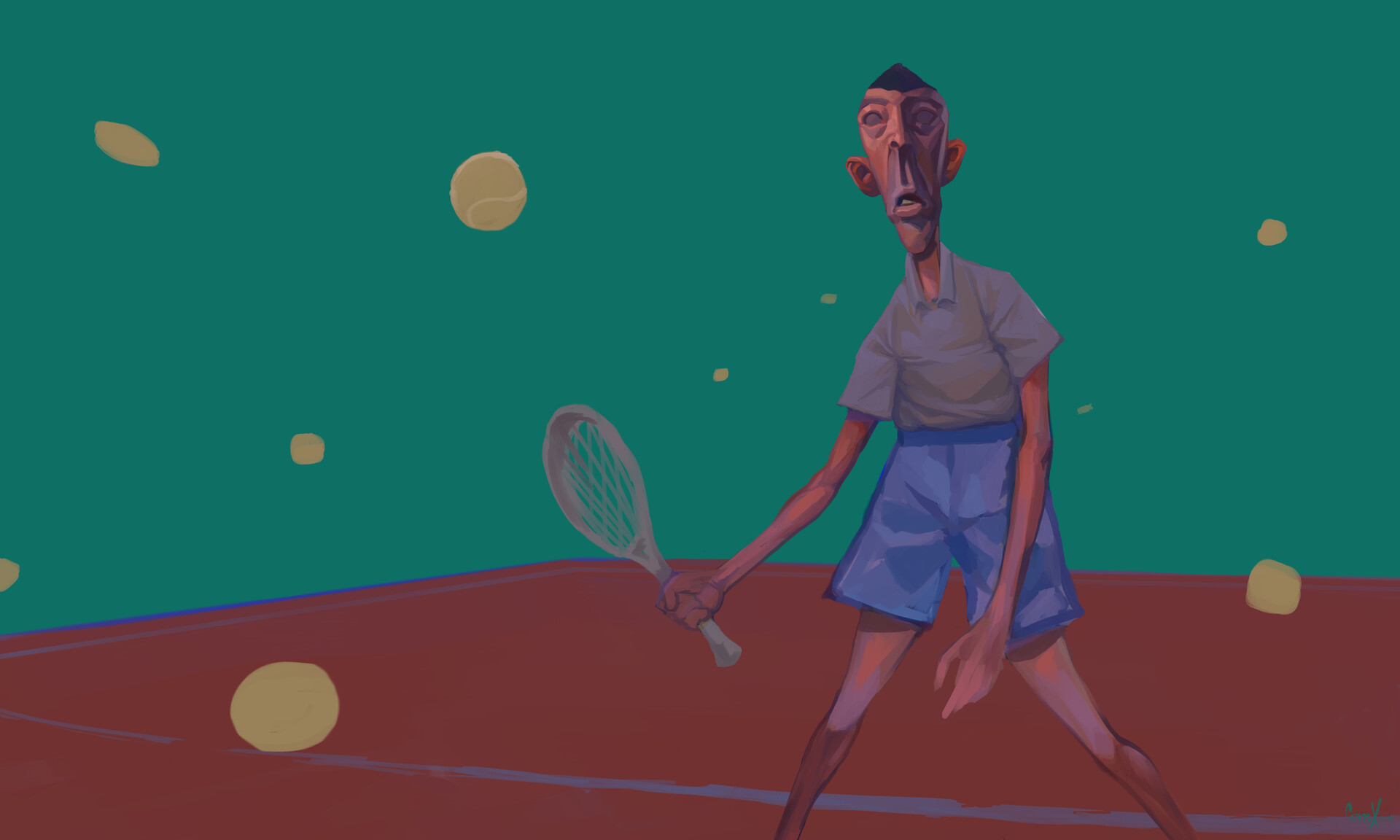 ArtStation - Tennis