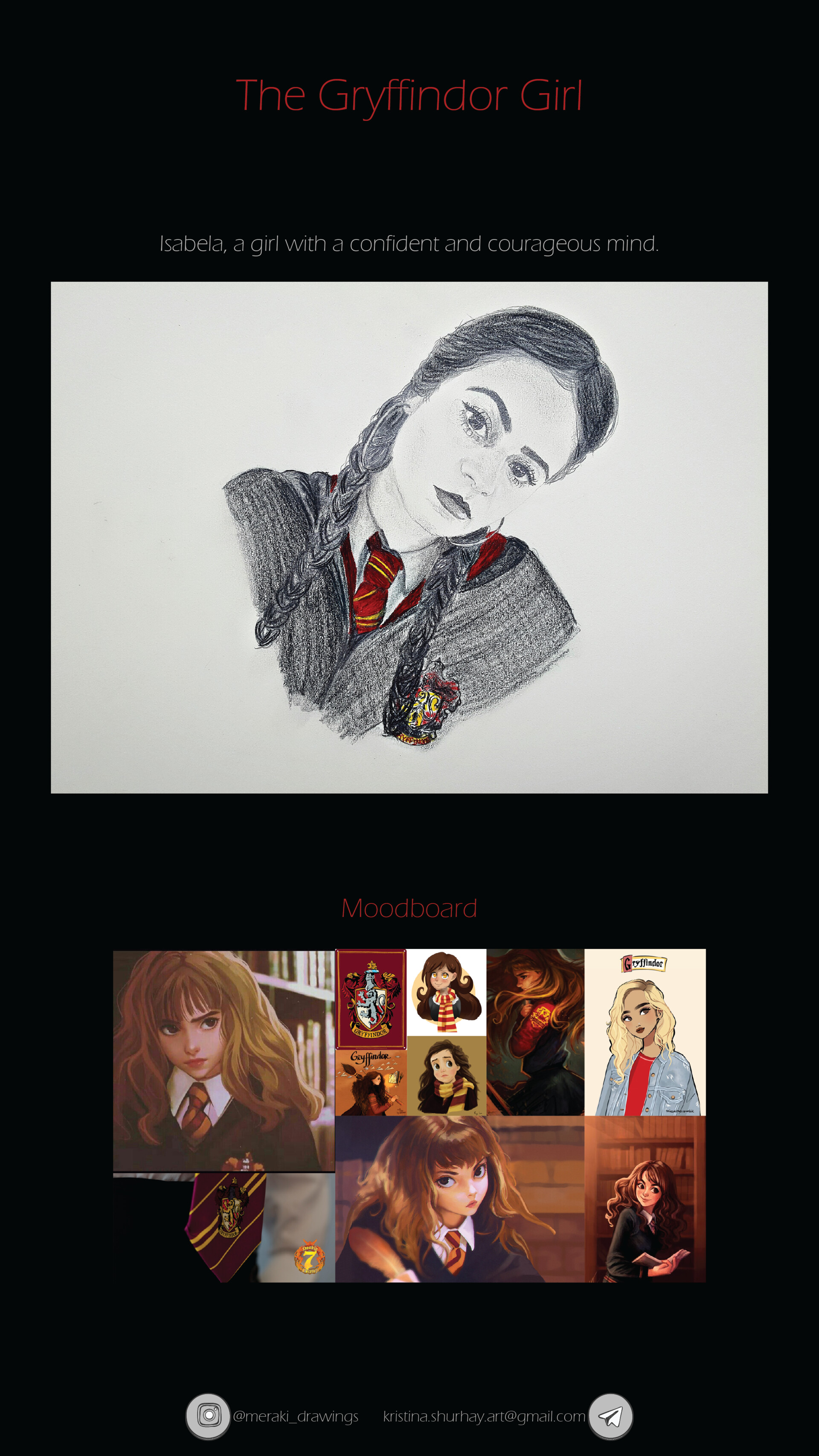 ArtStation - The Gryffindor Girl