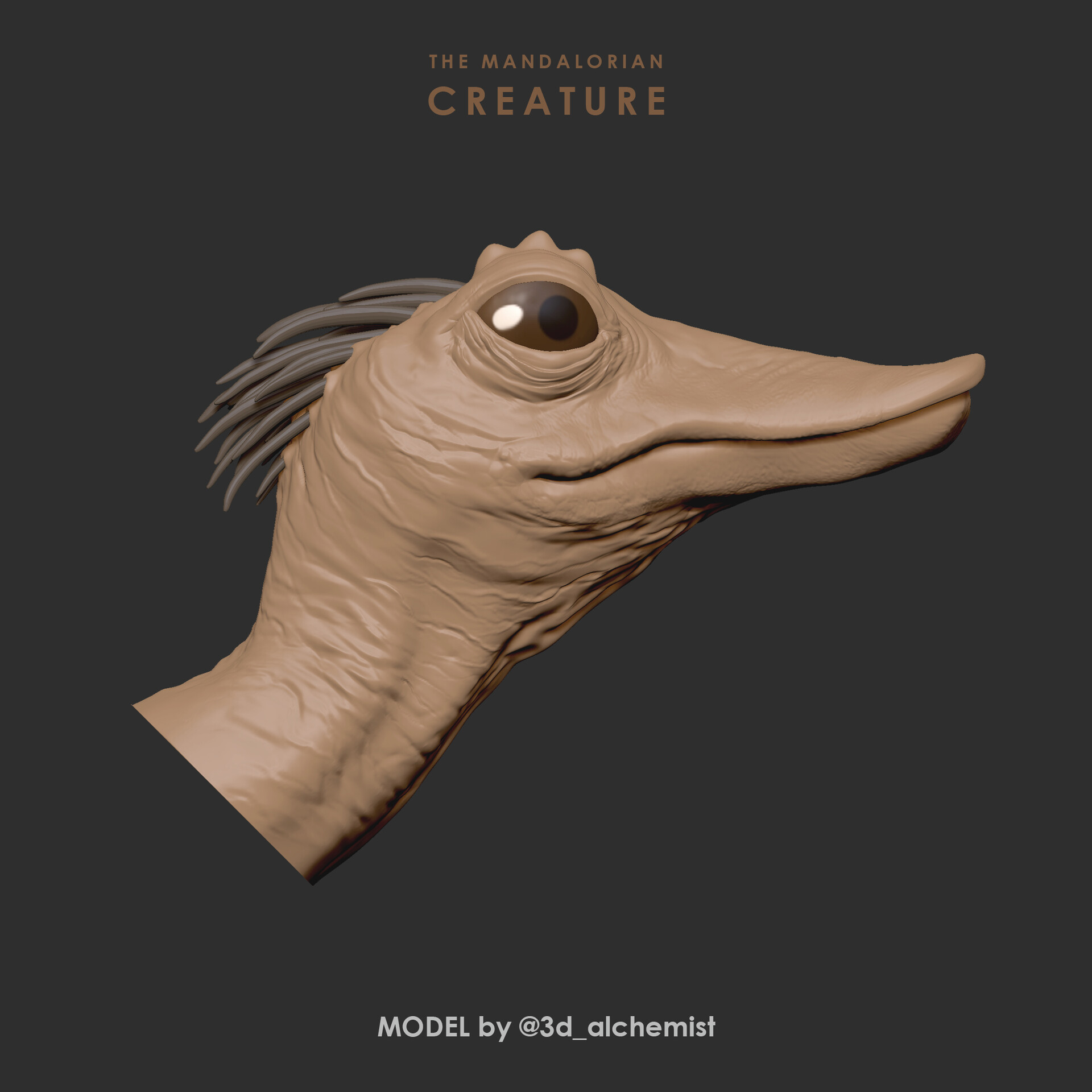 ArtStation - The Mandalorian Creature