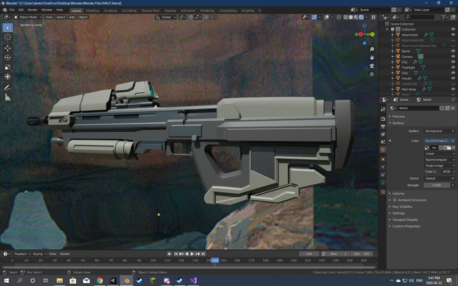 Dan Tetreault - MA37 Assault Rifle