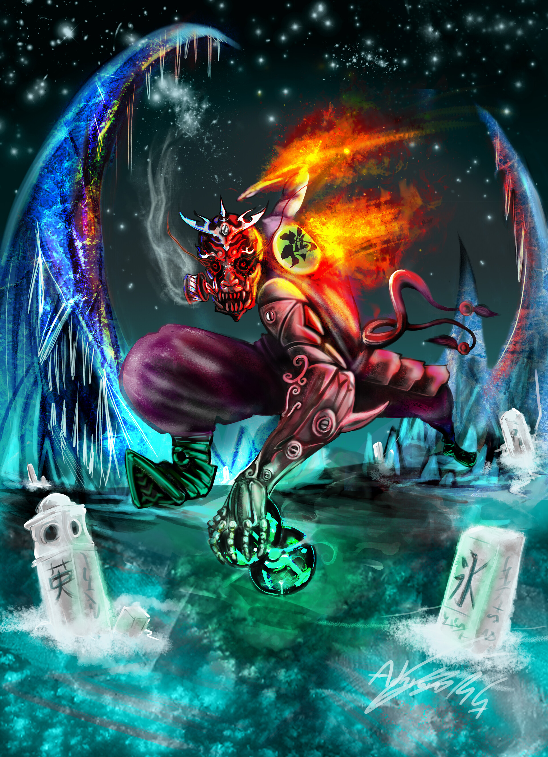 ArtStation - Mecha Yokai