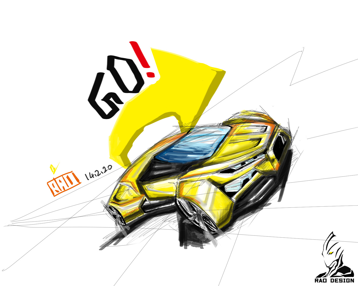 ArtStation - Car NUMBER 5