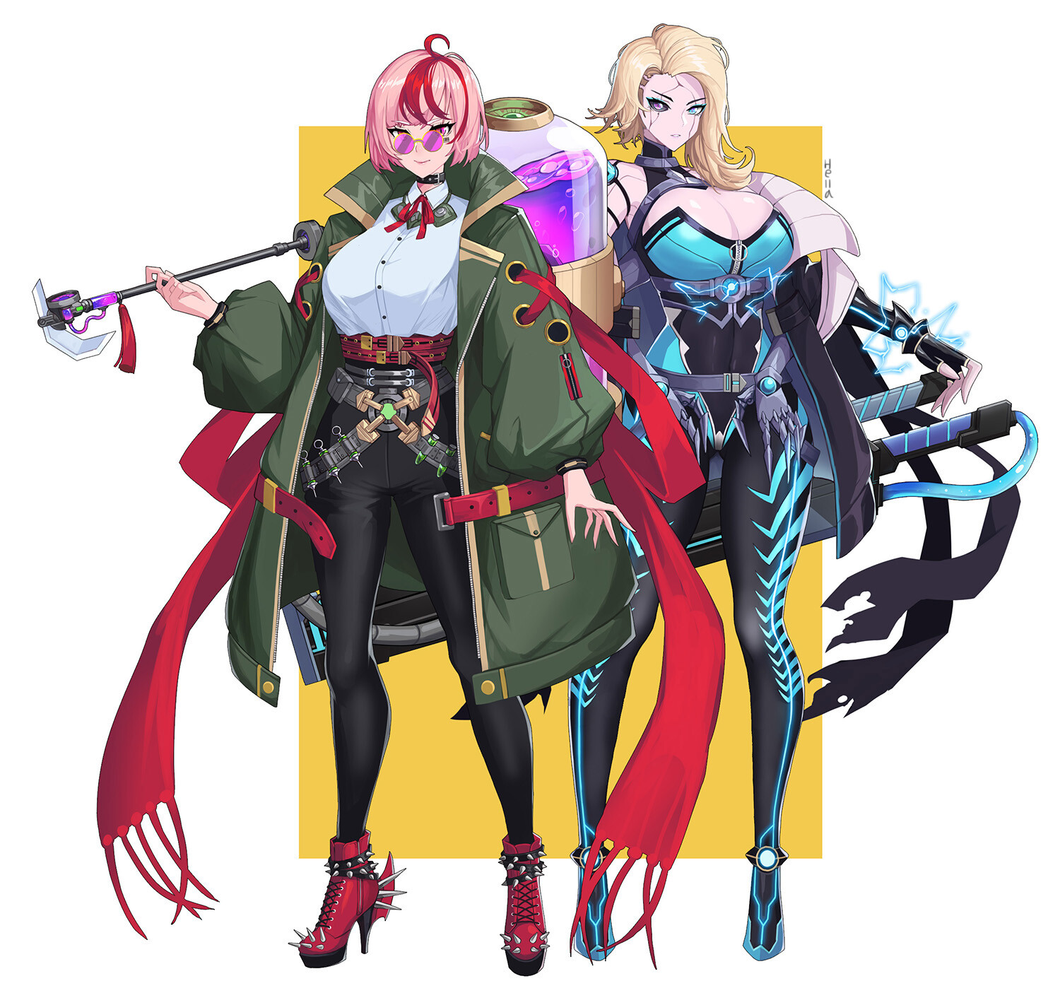 park jun seok - character portfolio(2020)