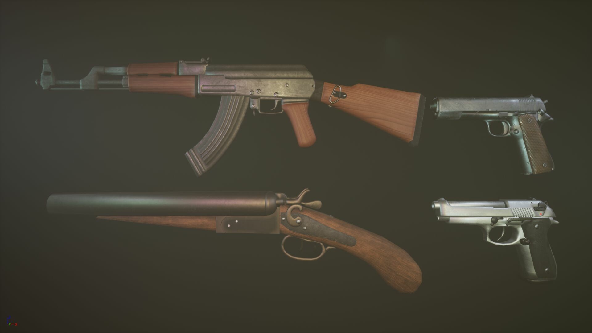 ArtStation - Gun Assets - Weapon Plugin