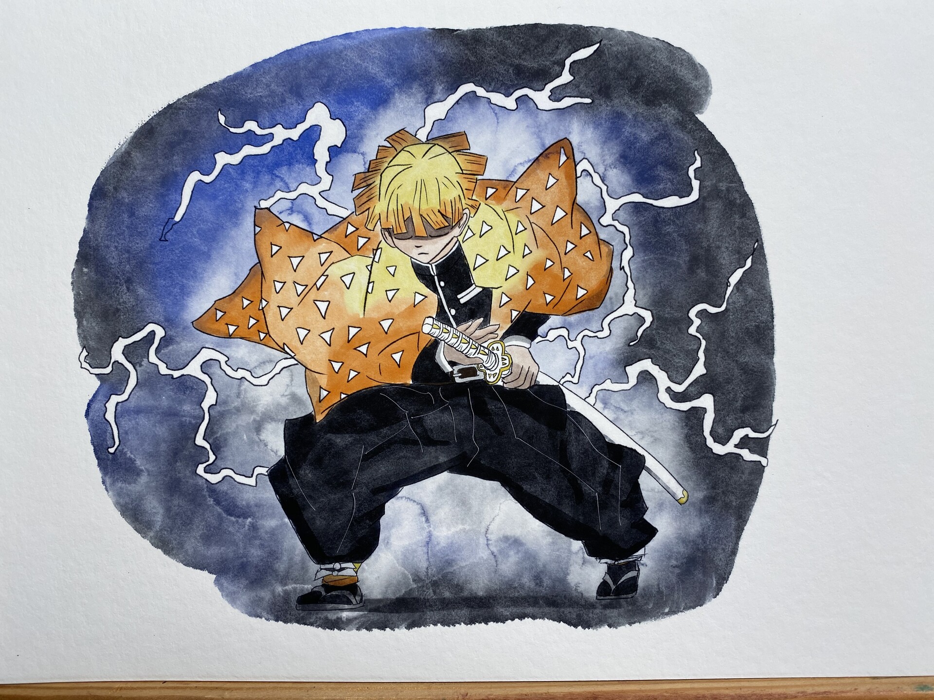 Zachary Burke - Zenitsu form 1