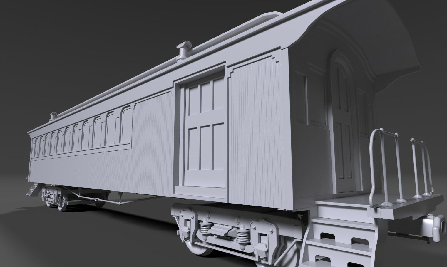 ArtStation - Train bogie