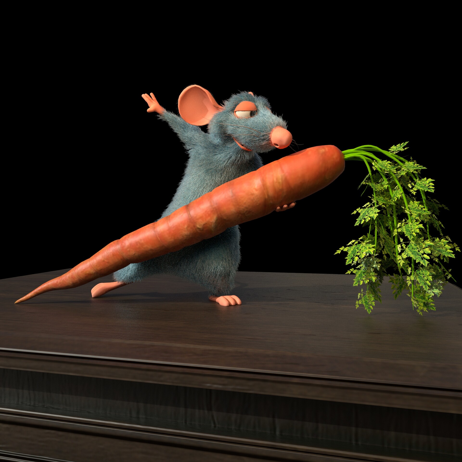 ArtStation - Ratatouille (Remy) fanart