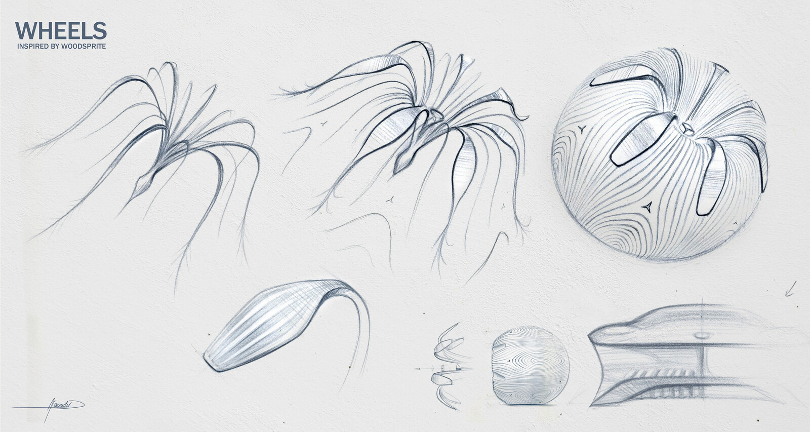 Alex Dang - Mercedes Vision AVTR - Sketches