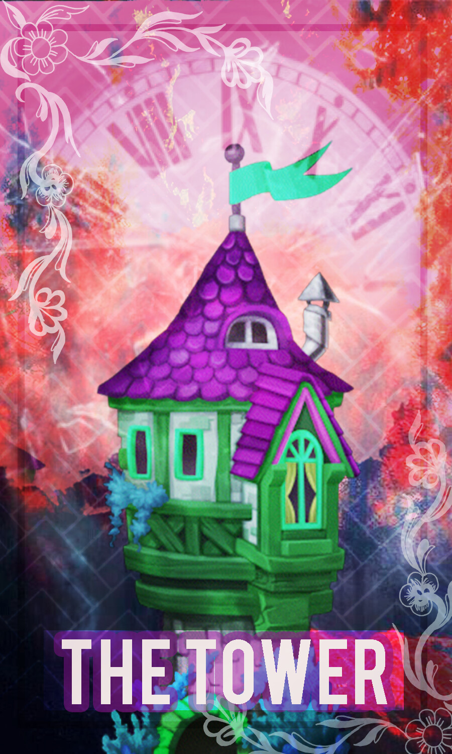 ArtStation - Tarot Card- Tower