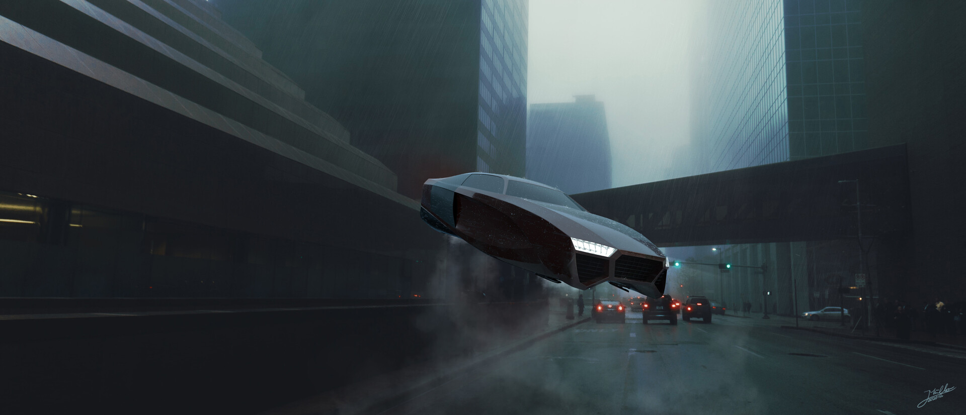 ArtStation - Futuristic Car Design