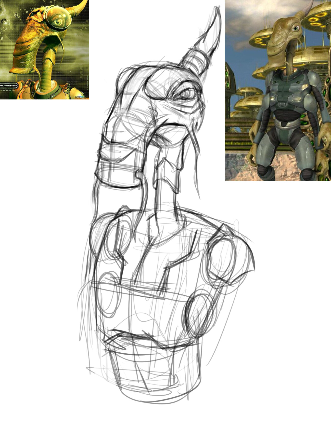 Maria Nikitina - Peleng from "Space Rangers" (step by step)