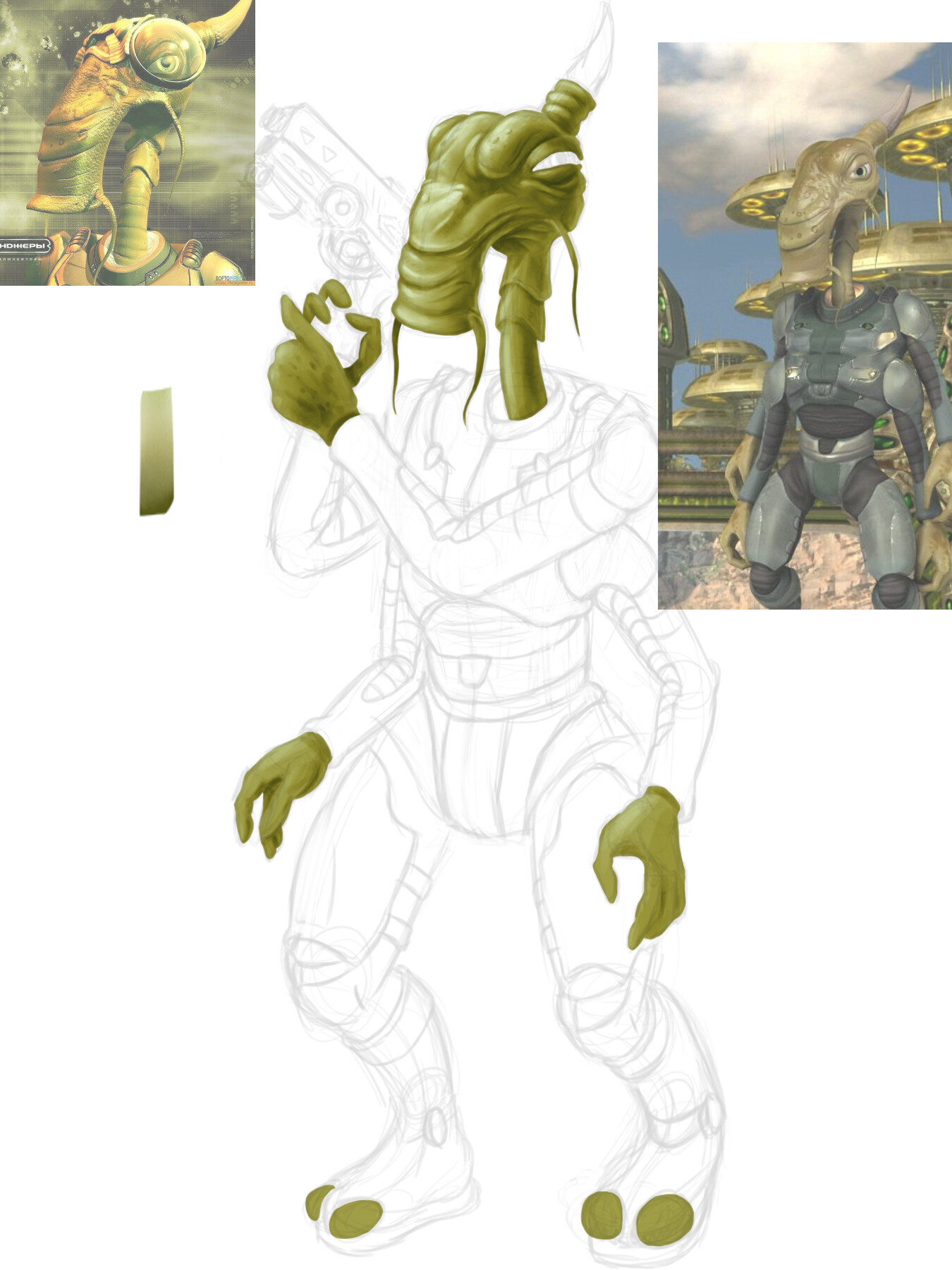 Maria Nikitina - Peleng from "Space Rangers" (step by step)