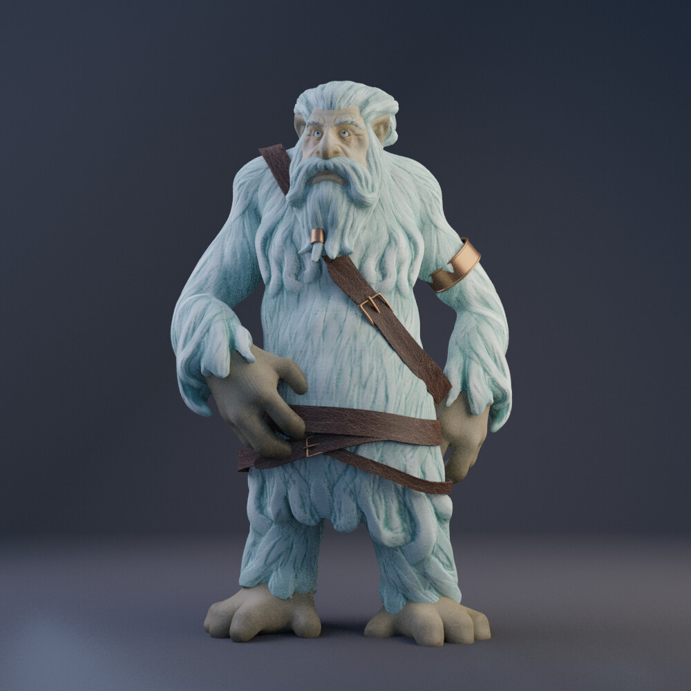 ArtStation - Snow Guy