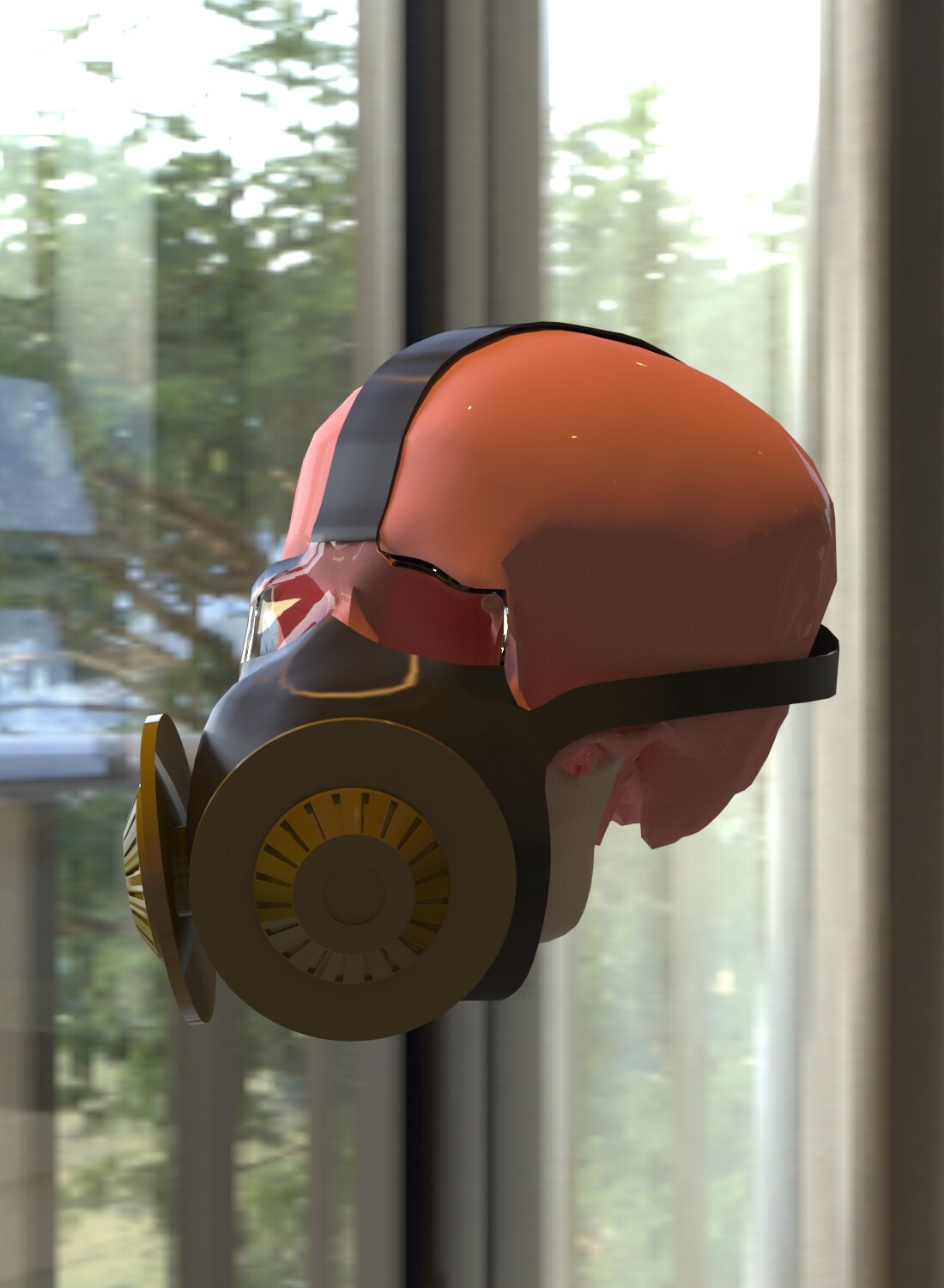 ArtStation - chemical mask