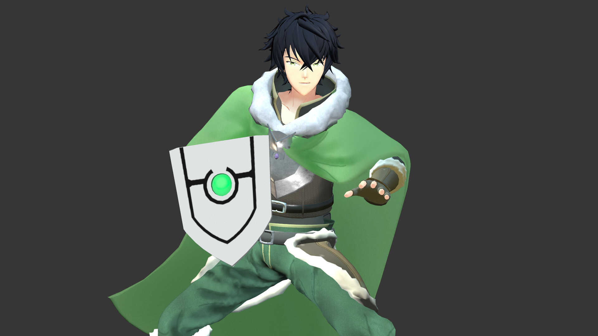 Scena - The Rising of The Shield Hero - Naofumi Iwatani - Game ready ...