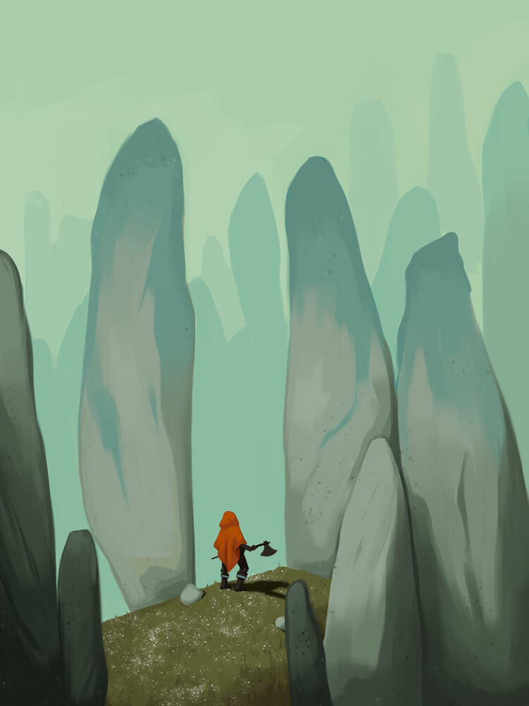 ArtStation - The Stone Forest