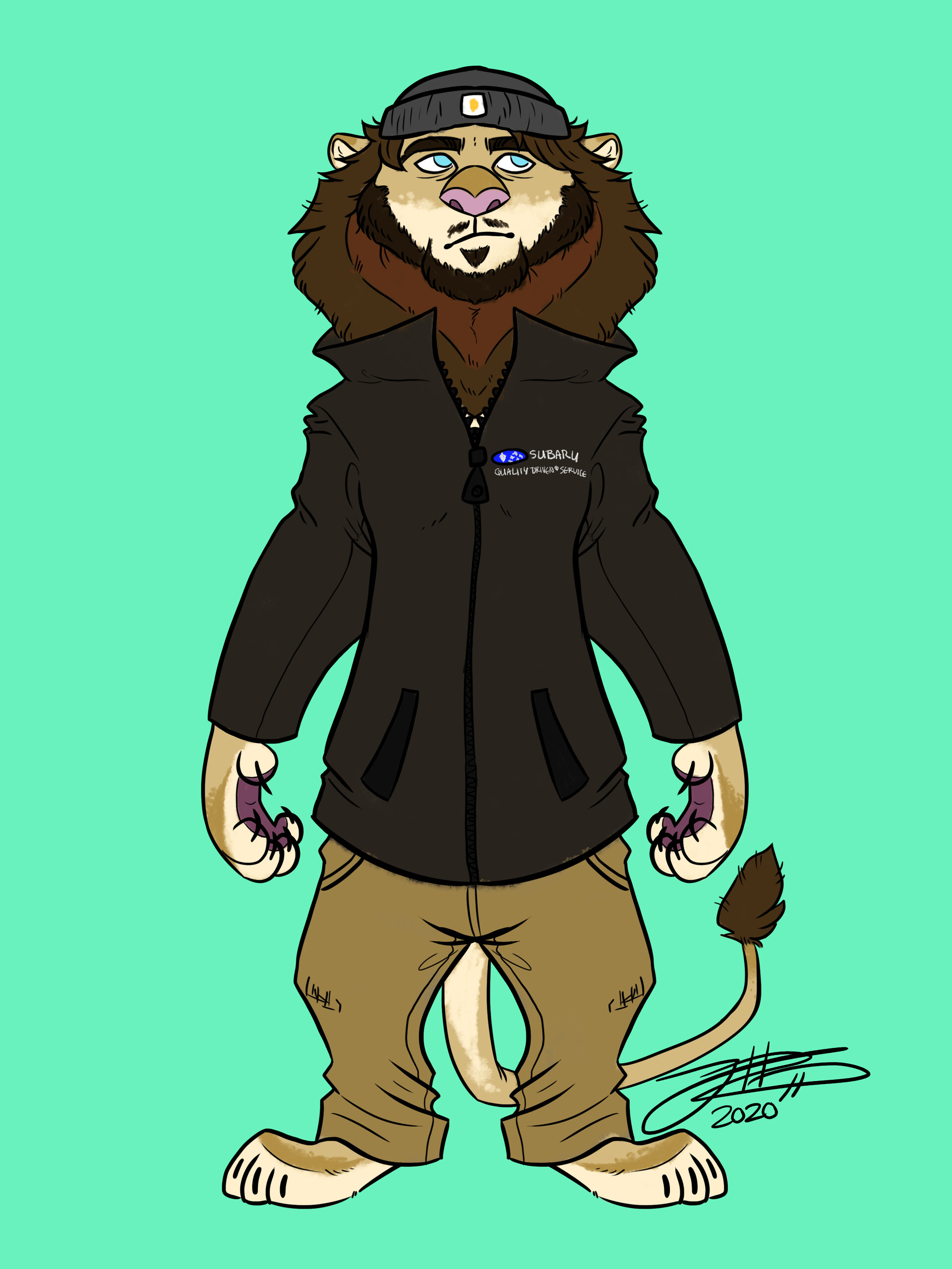 Jillian Hughes - Liam, Lion Concept