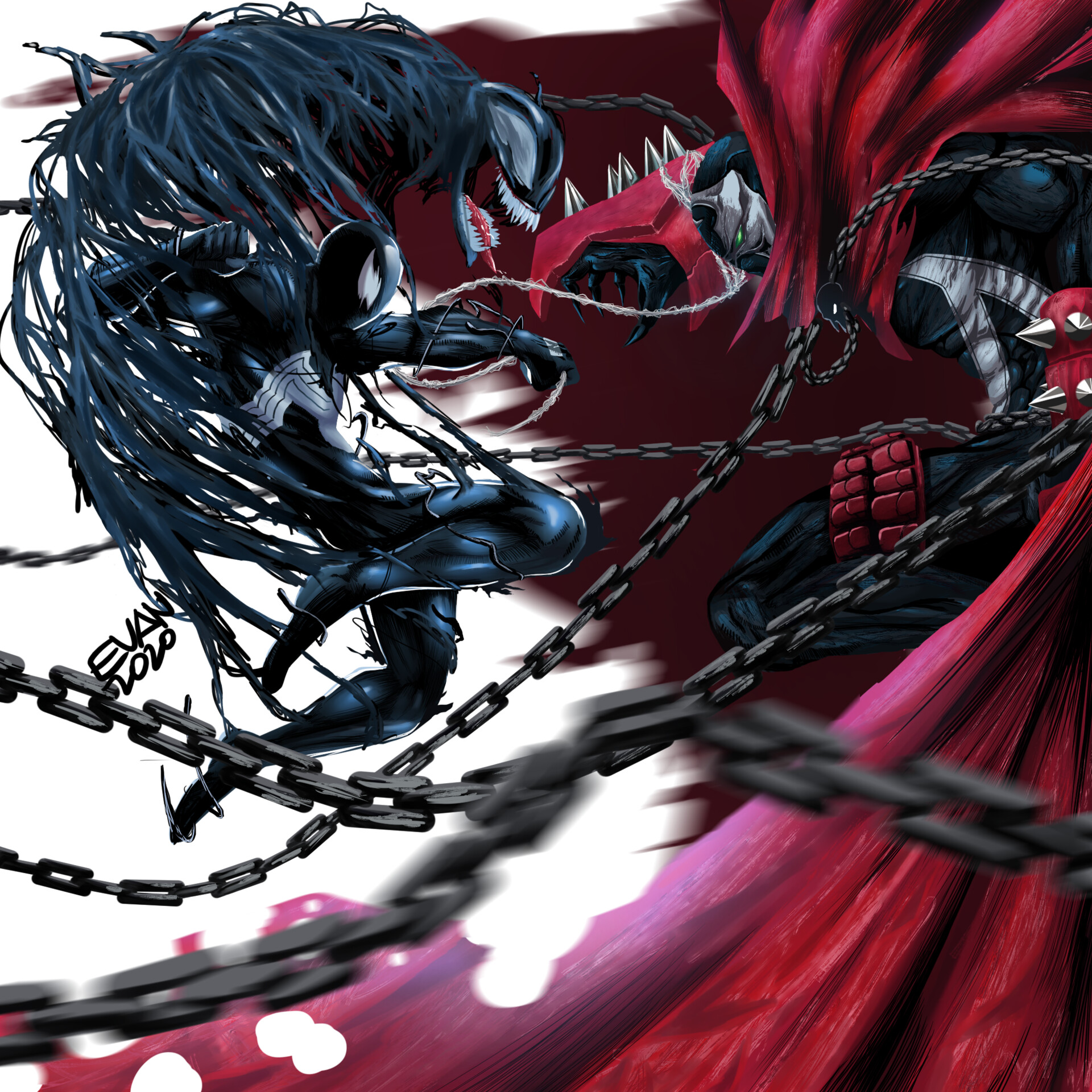Spawn Vs Spiderman