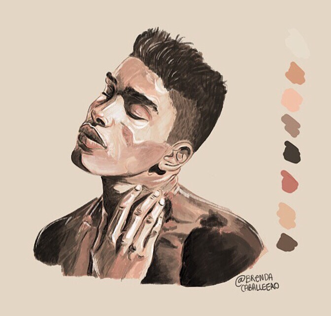 ArtStation - Sketchy portrait