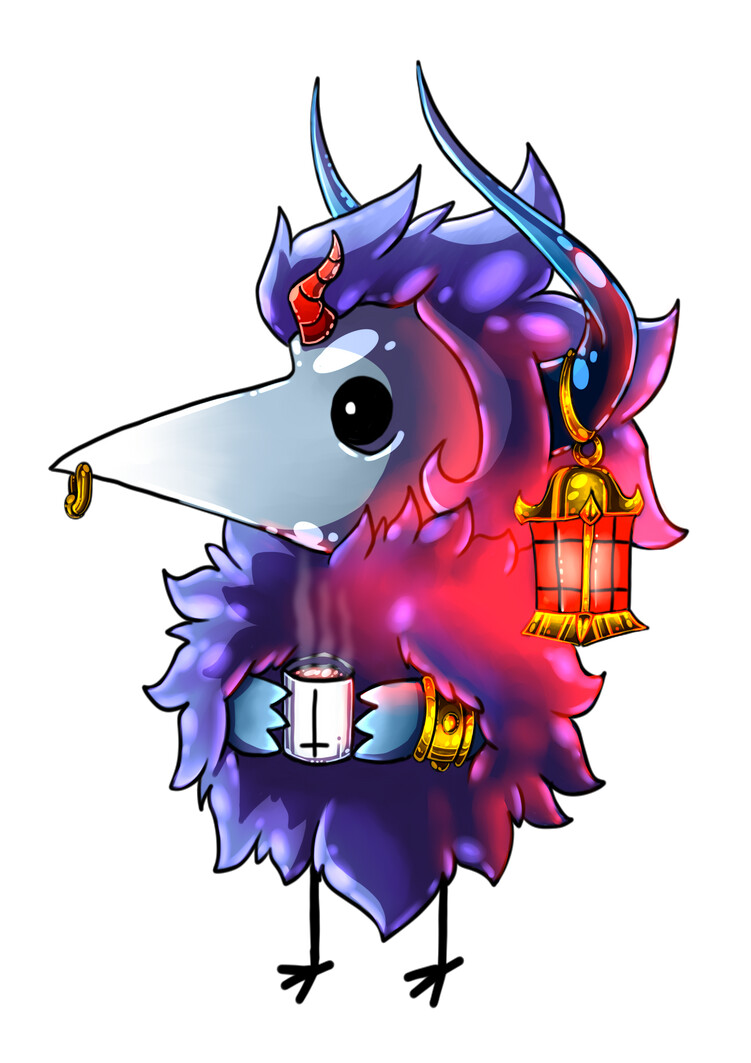 ArtStation - Chibi Plague Lantern